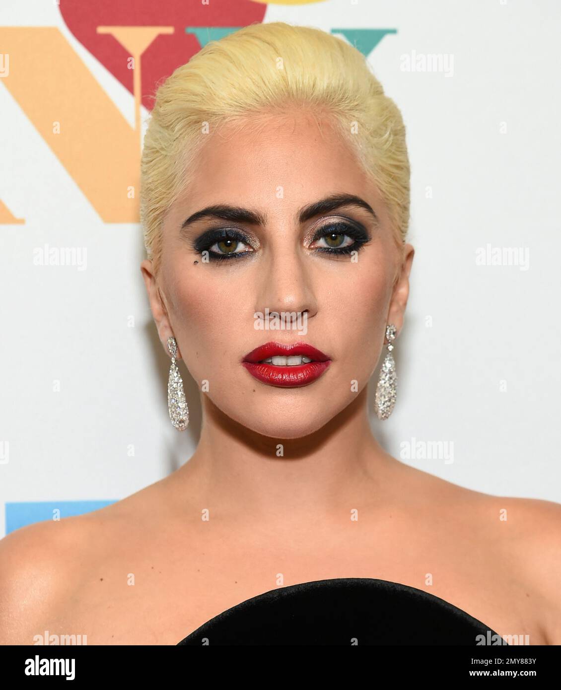 Singer Lady Gaga attends Tony Bennett's 90th birthday celebration at ...
