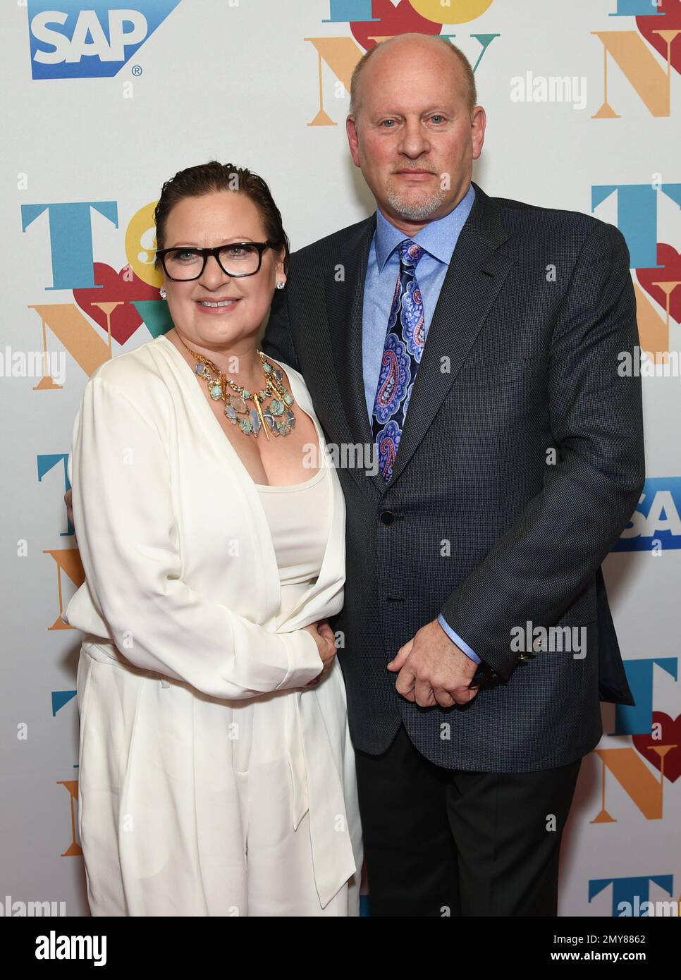 Caroline Manzo and brother Jaime Laurita attend Tony Bennett's 90th ...