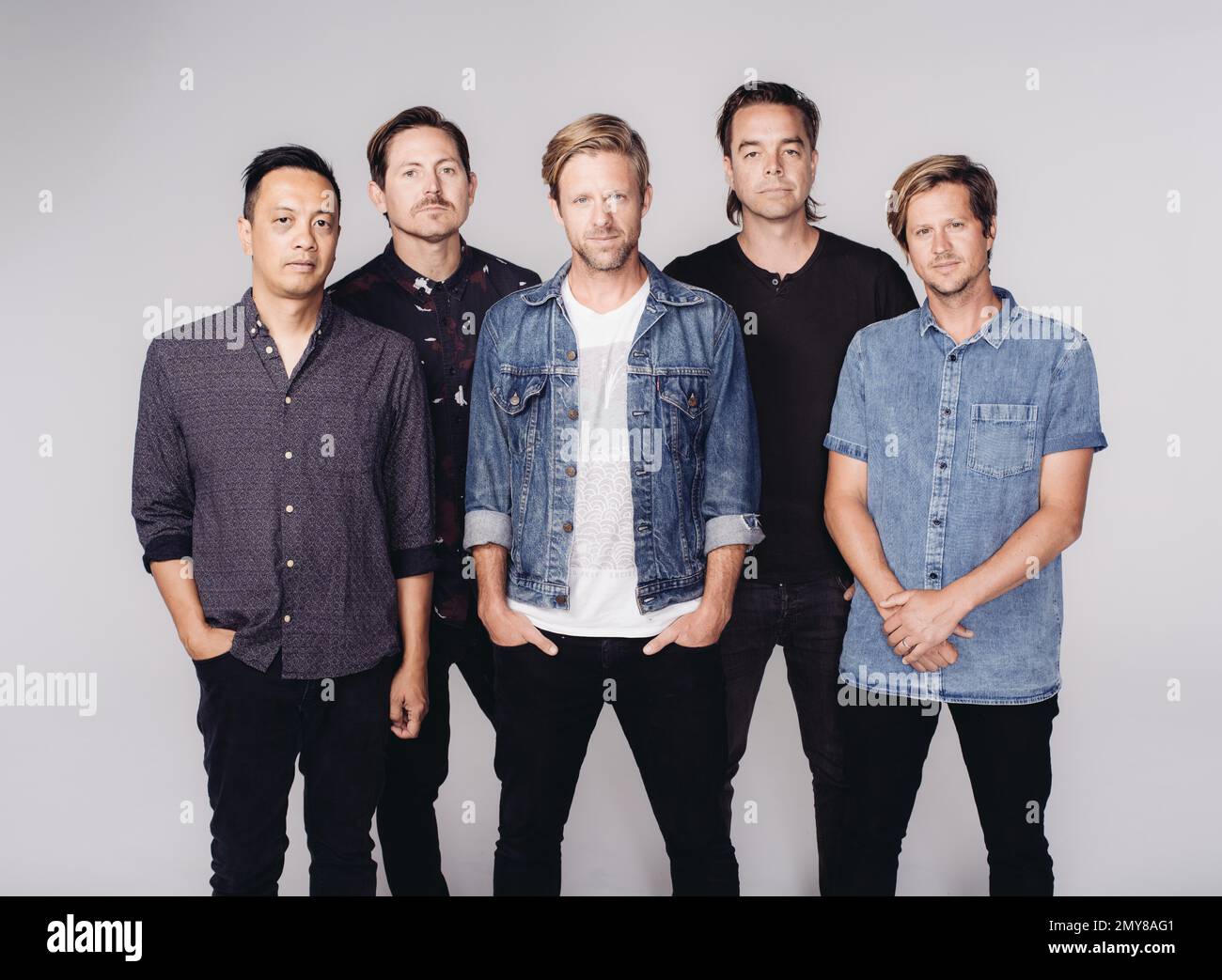 In this June 30, 2016 photo, Jerome Fontamillas, from left, Chad Butler ...