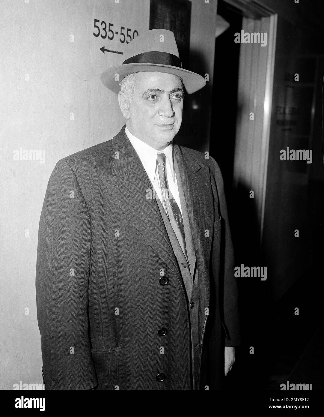 Underworld figure Paul John "Frankie" Carbo, is pictured in 1953. (AP ...