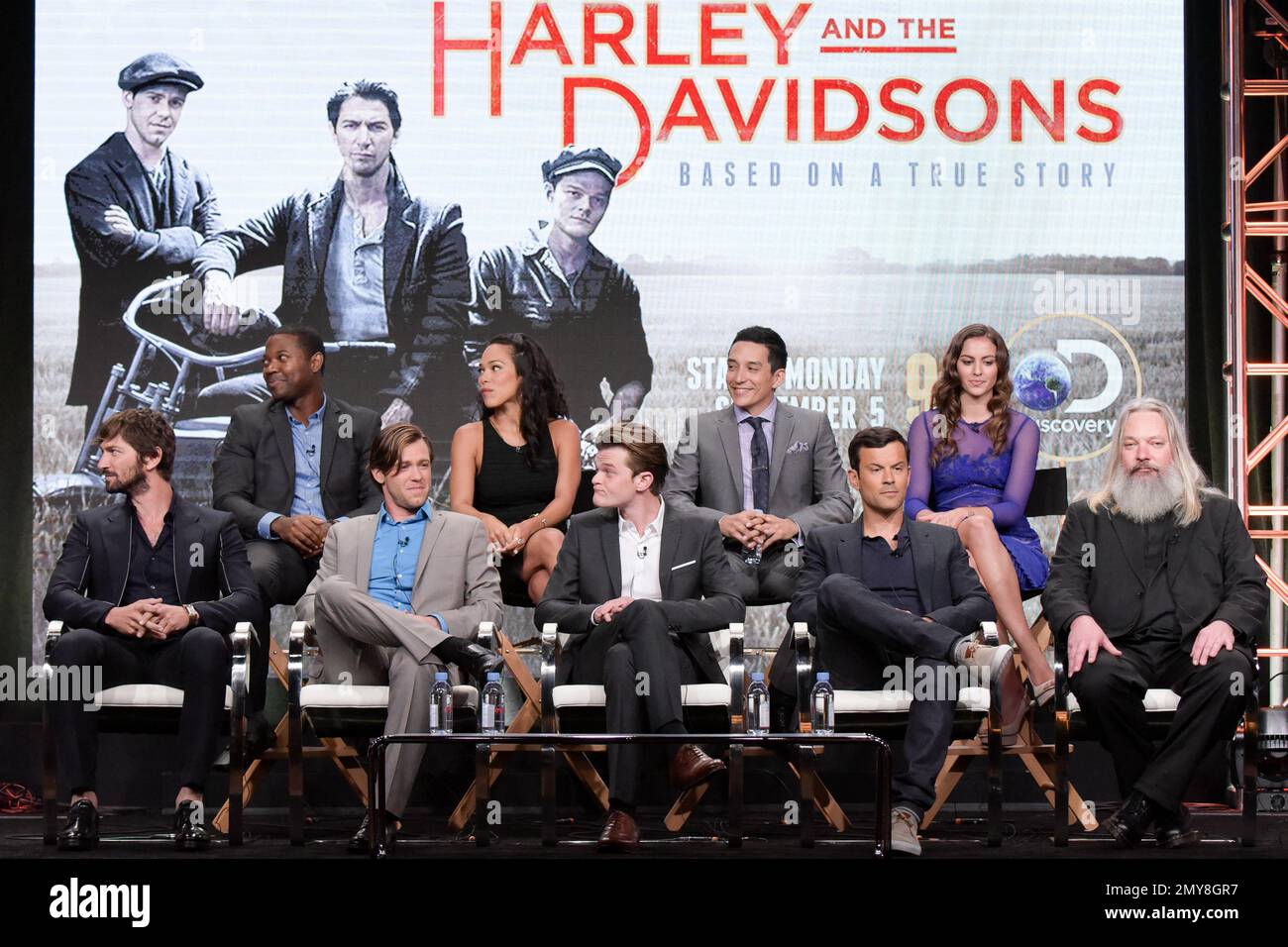 Michiel Huisman, from left, Stephen Rider, Bug Hall, Jessica Camacho ...