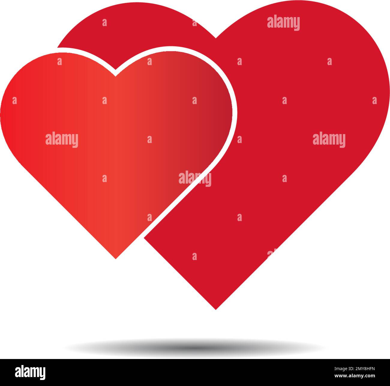 Love logo Vector illustration design Template Stock Vector Image & Art ...