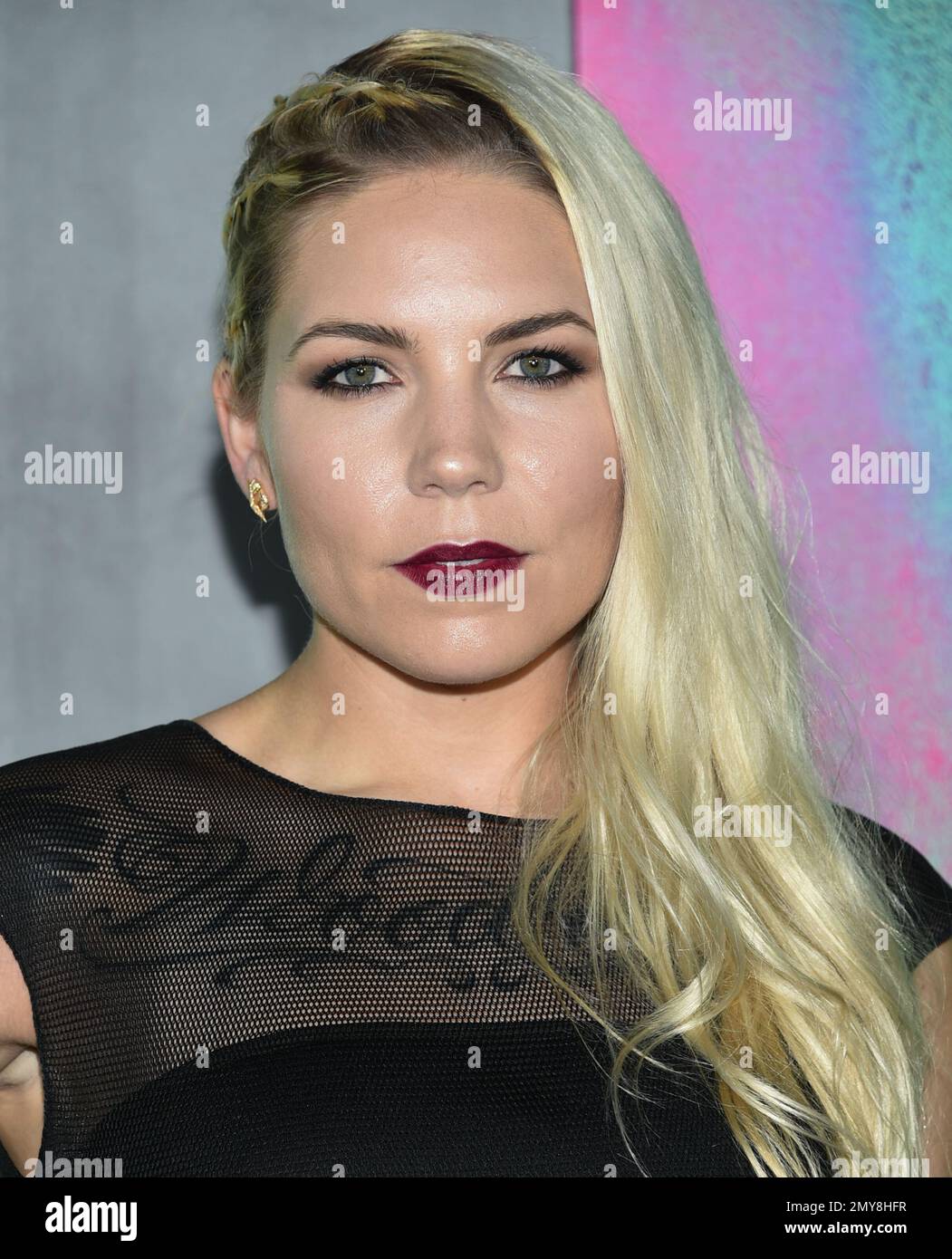 Singer Skylar Grey attends the world premiere of "Suicide Squad" at the ...