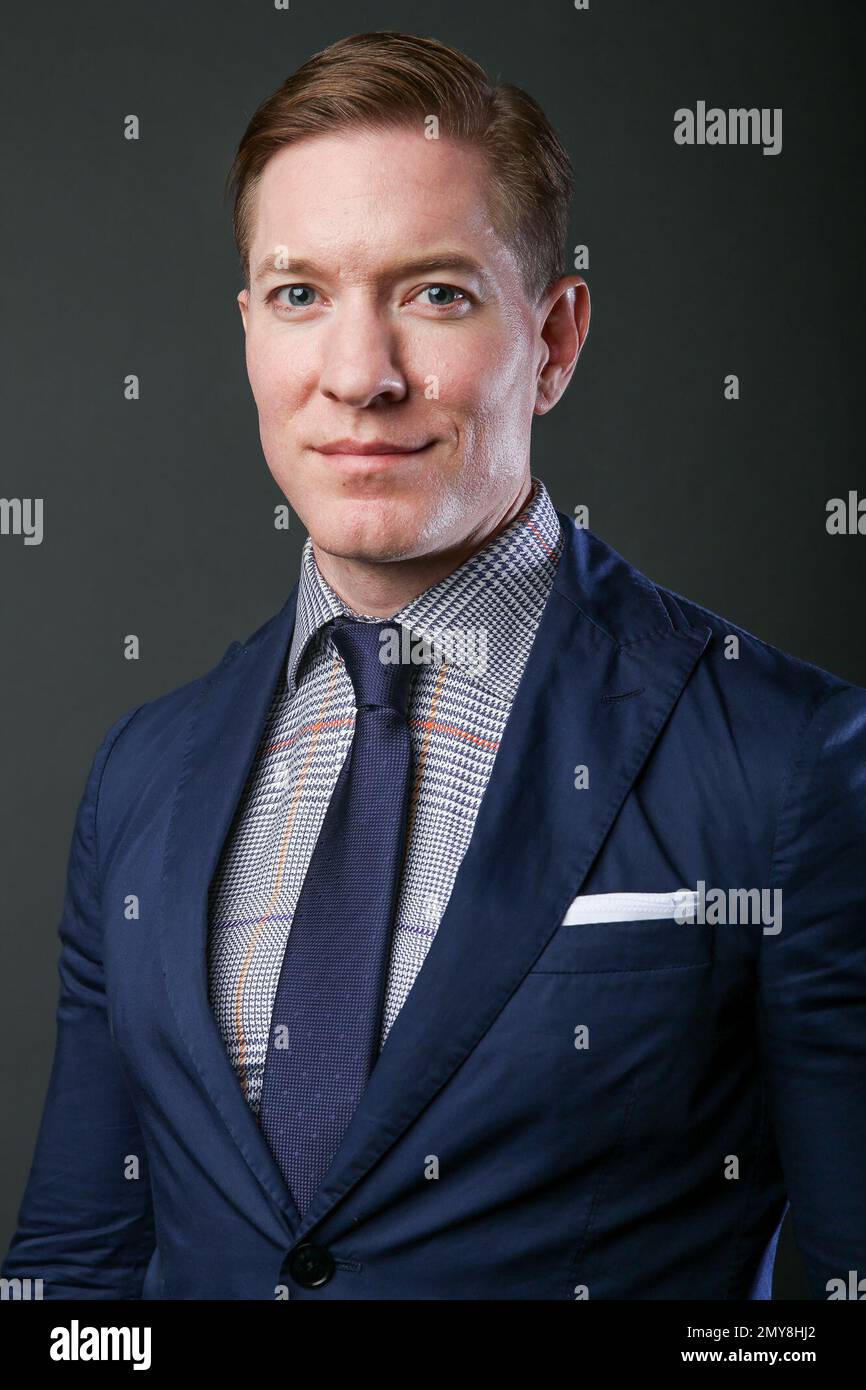 Joseph Sikora, a cast member in the Starz series "Power," poses for a ...