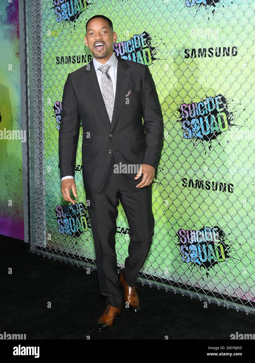 Will Smith attends the world premiere of "Suicide Squad" at the Beacon Theatre on Monday, Aug. 1 ...