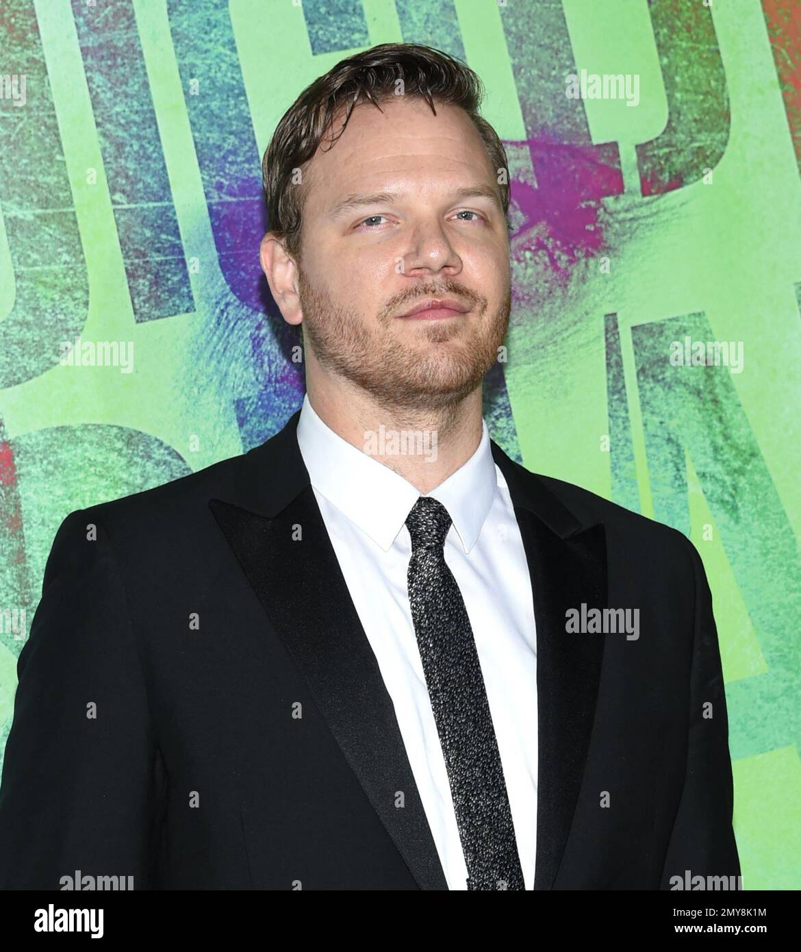 Jim Parrack attends the world premiere of "Suicide Squad" at the Beacon ...