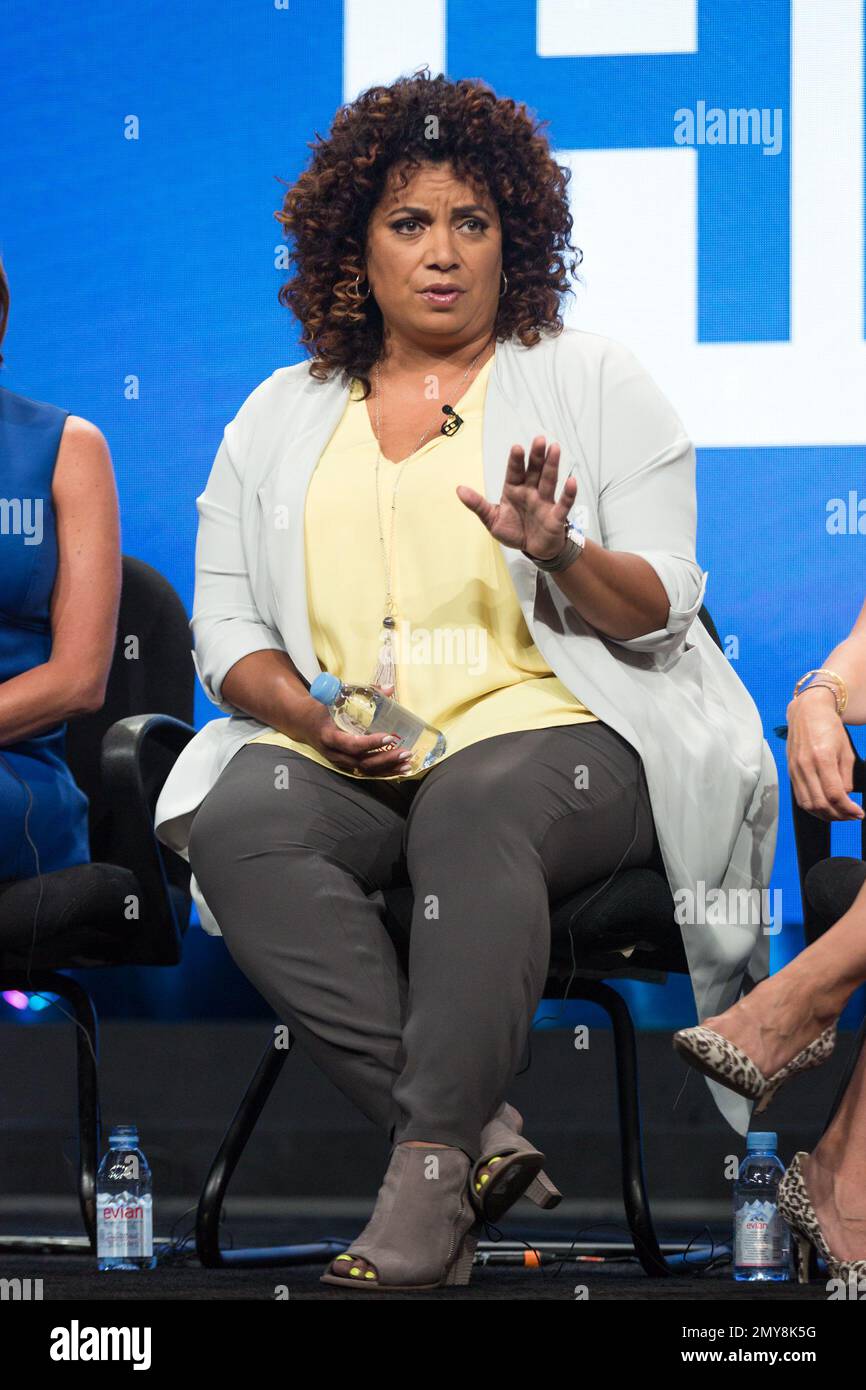 Michaela Pereira participates in the HLN panel during the Turner ...
