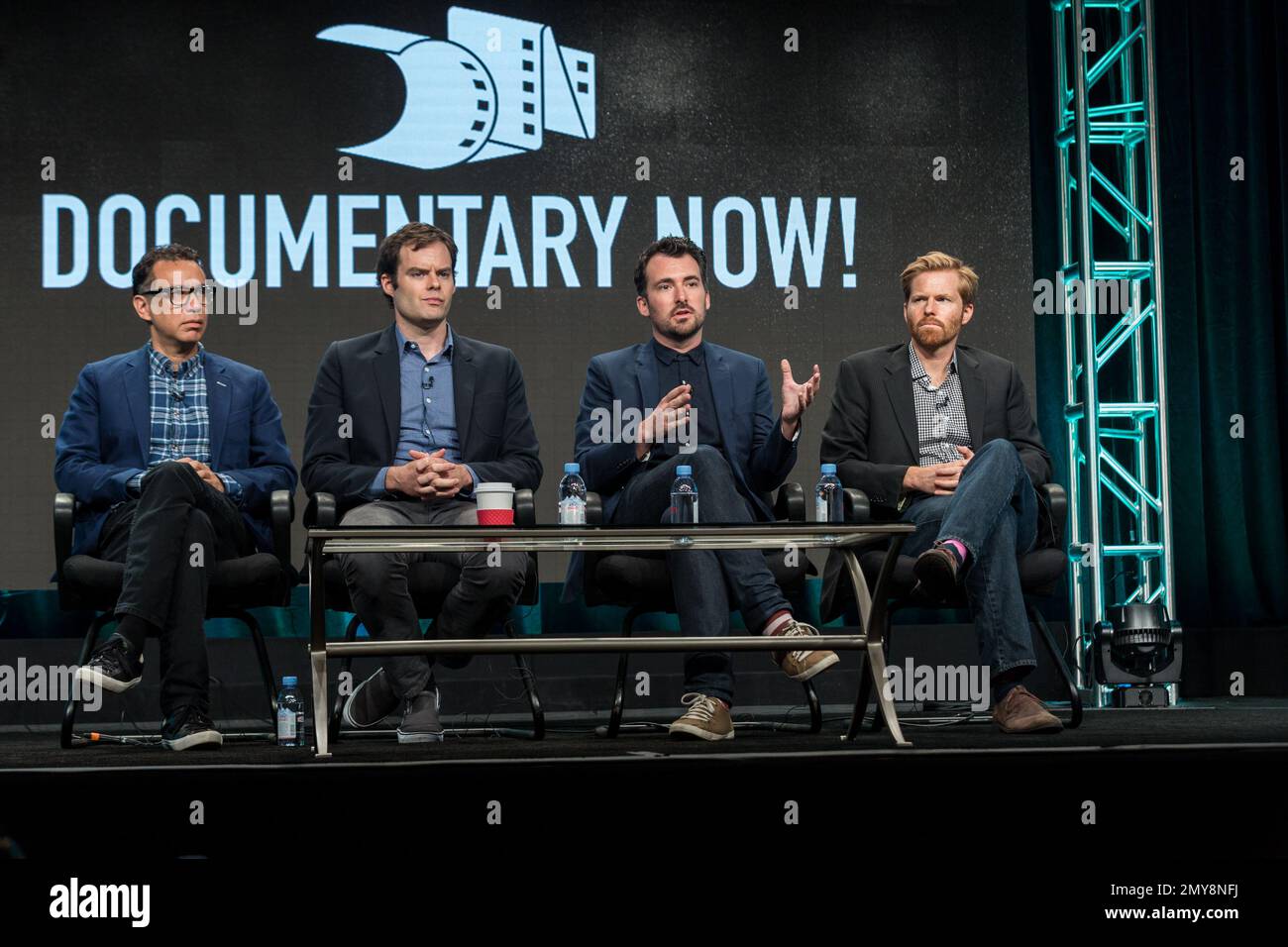 Fred Armisen, from left, Bill Hader, Rhys Thomas, and Alex Buono ...
