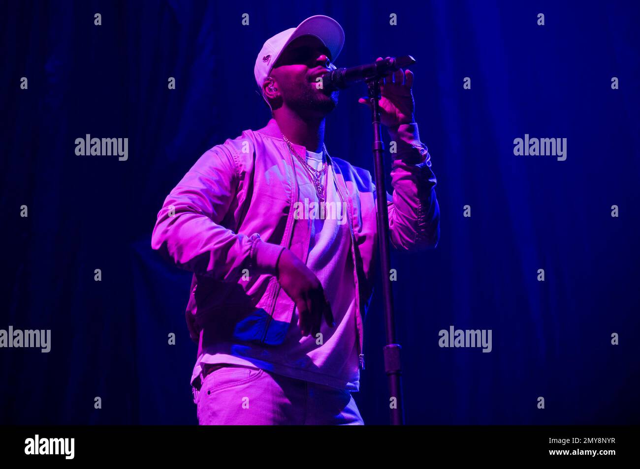 Daniel Daley of dvsn performs on stage during the Summer Sixteen Tour ...