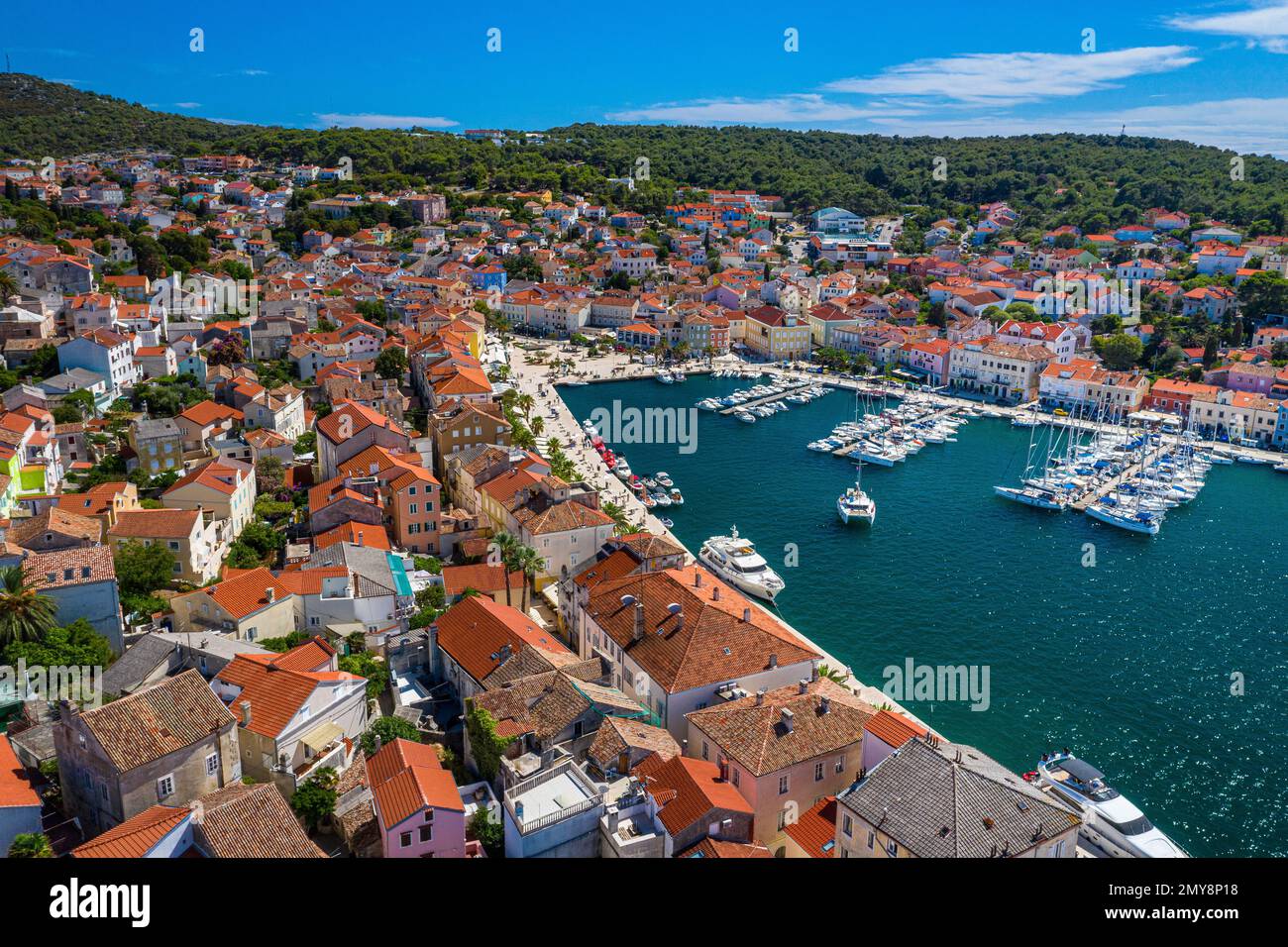 Mali lošinj island harbor hi-res stock photography and images - Alamy