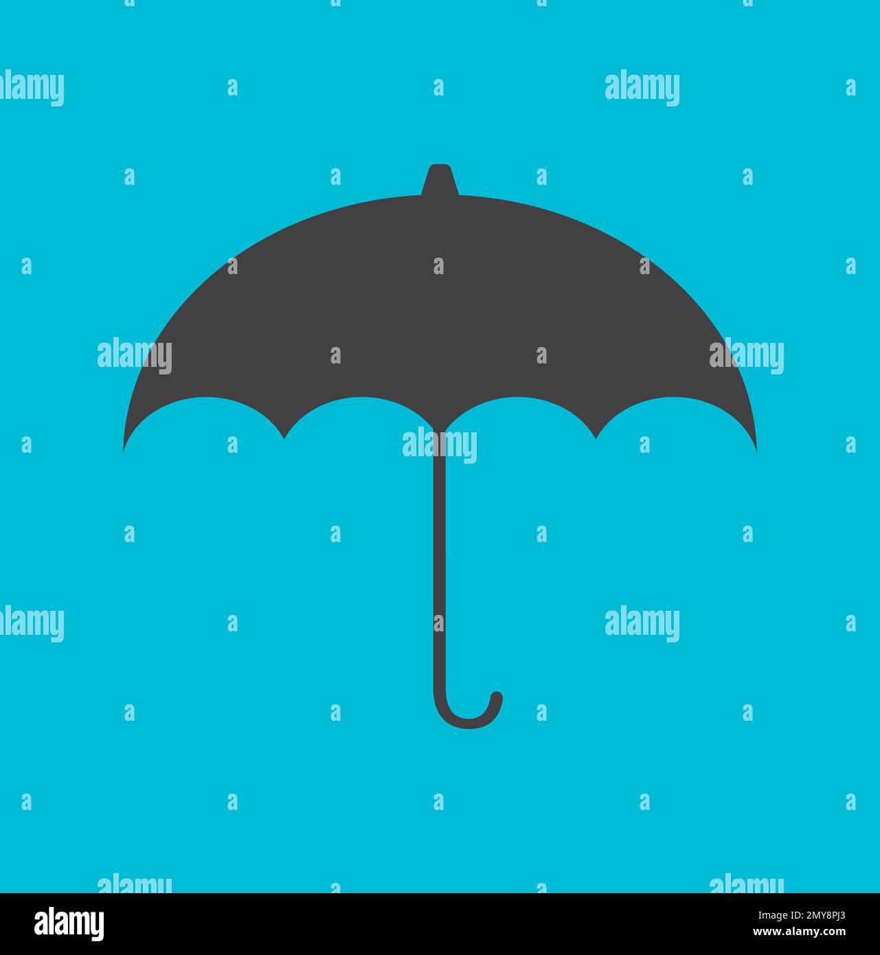 umbrella logo vector template design Stock Vector Image & Art - Alamy
