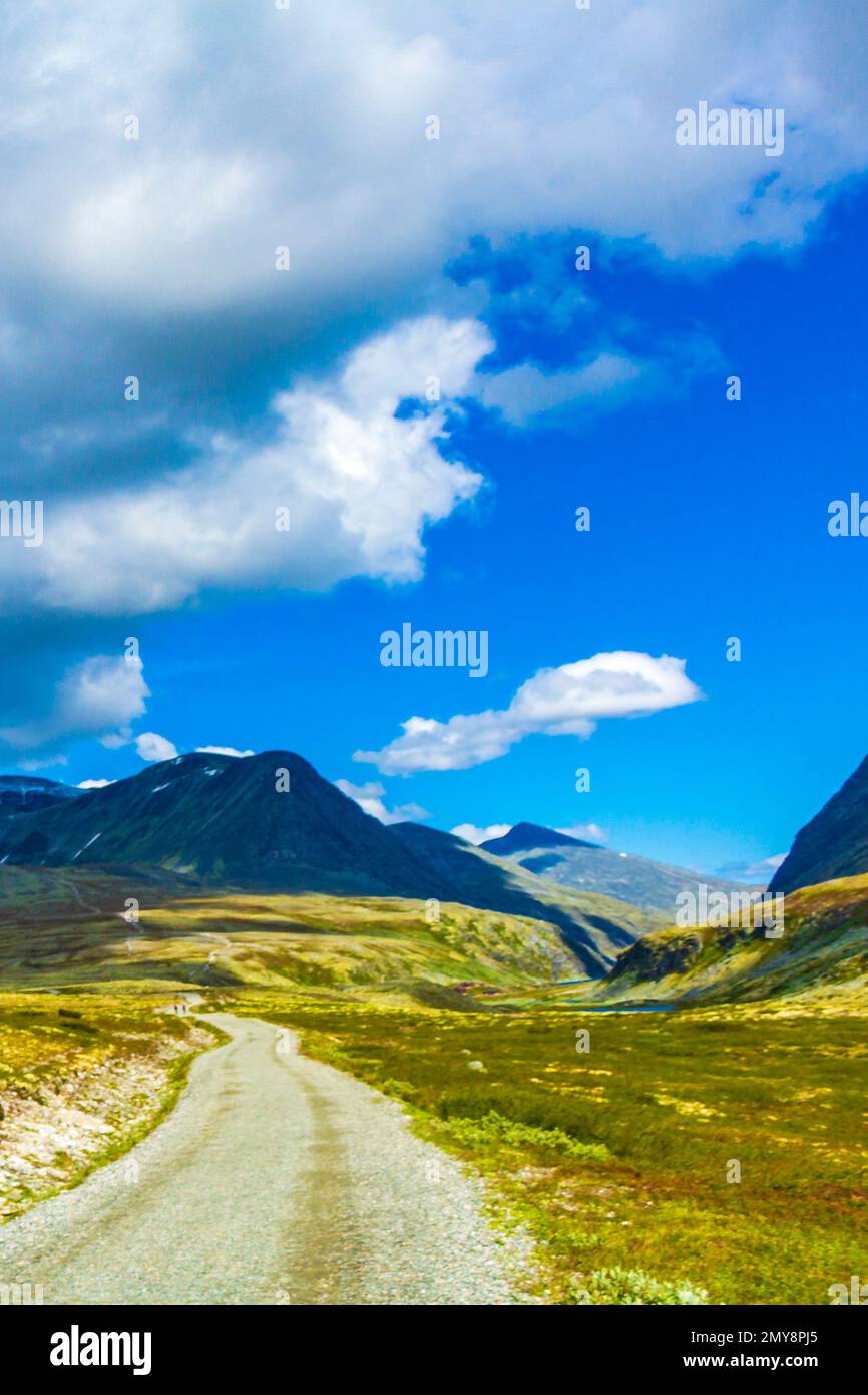 Beautiful mountain and landscape panorama with untouched nature rivers ...