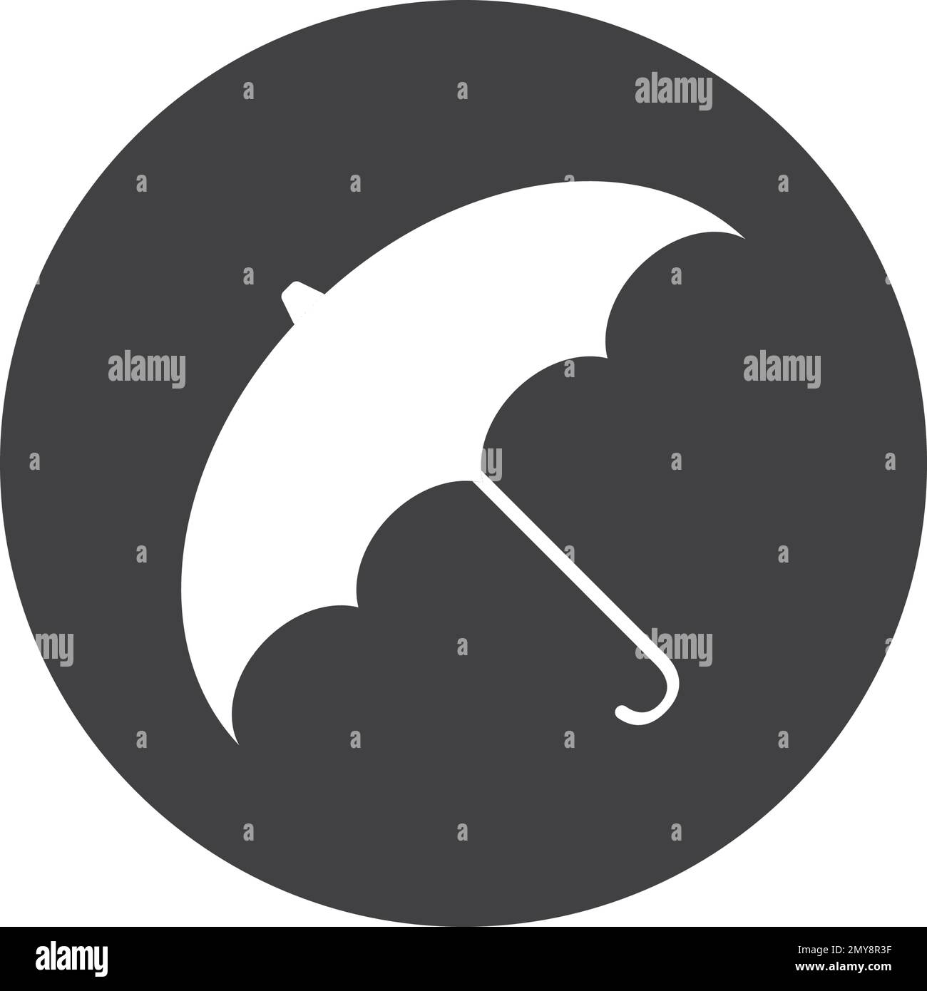 umbrella logo vector template design Stock Vector Image & Art - Alamy