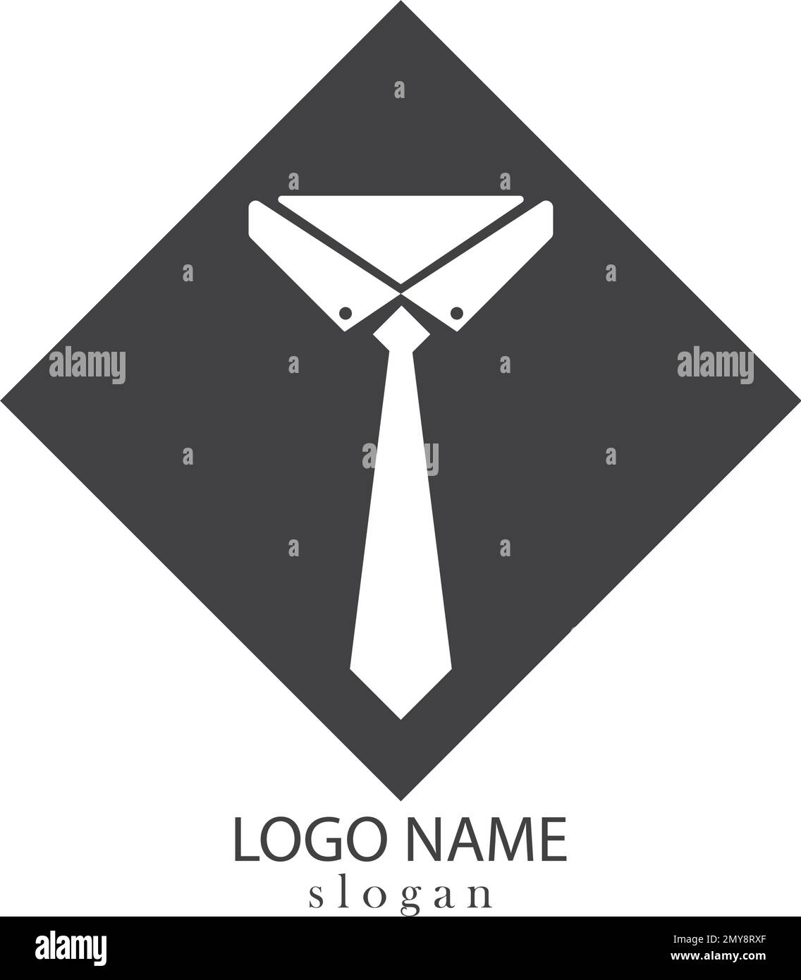 Tuxedo logo vector icon template design Stock Vector Image & Art - Alamy