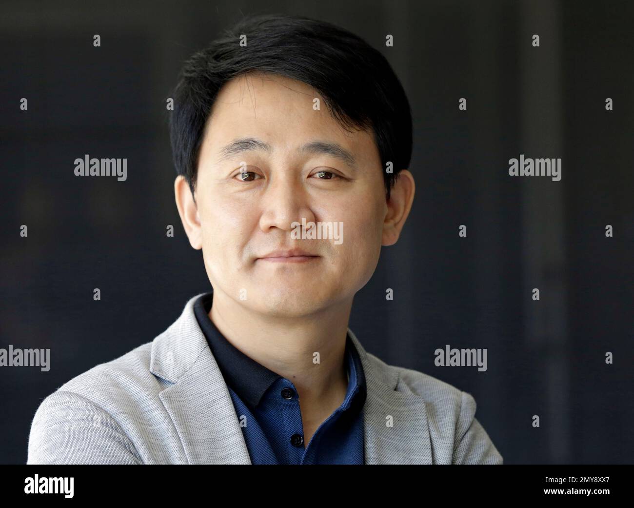 This June 16, 2016 photo shows NetMarble chairman and founder Jun Hyuk ...