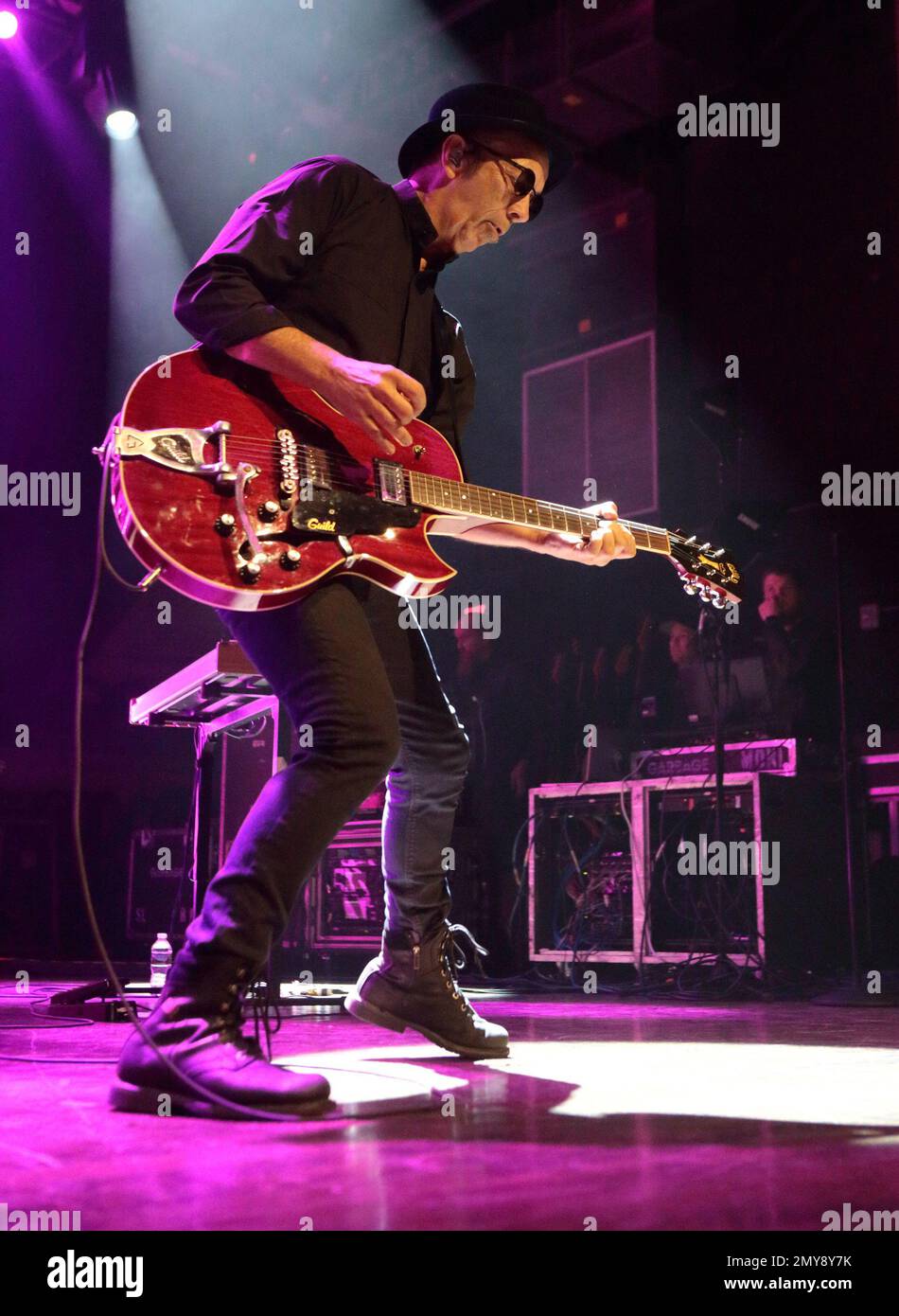 Duke Erikson of the band Garbage performs in concert during their ...