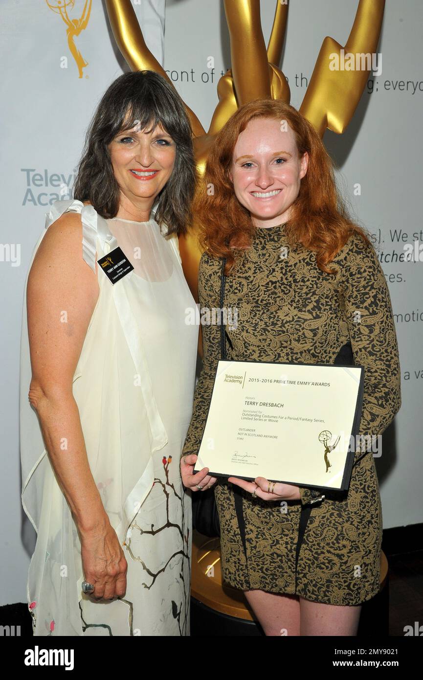 The Television Academy’s Terry Ann Gordon, left, and Megan Guthrie ...