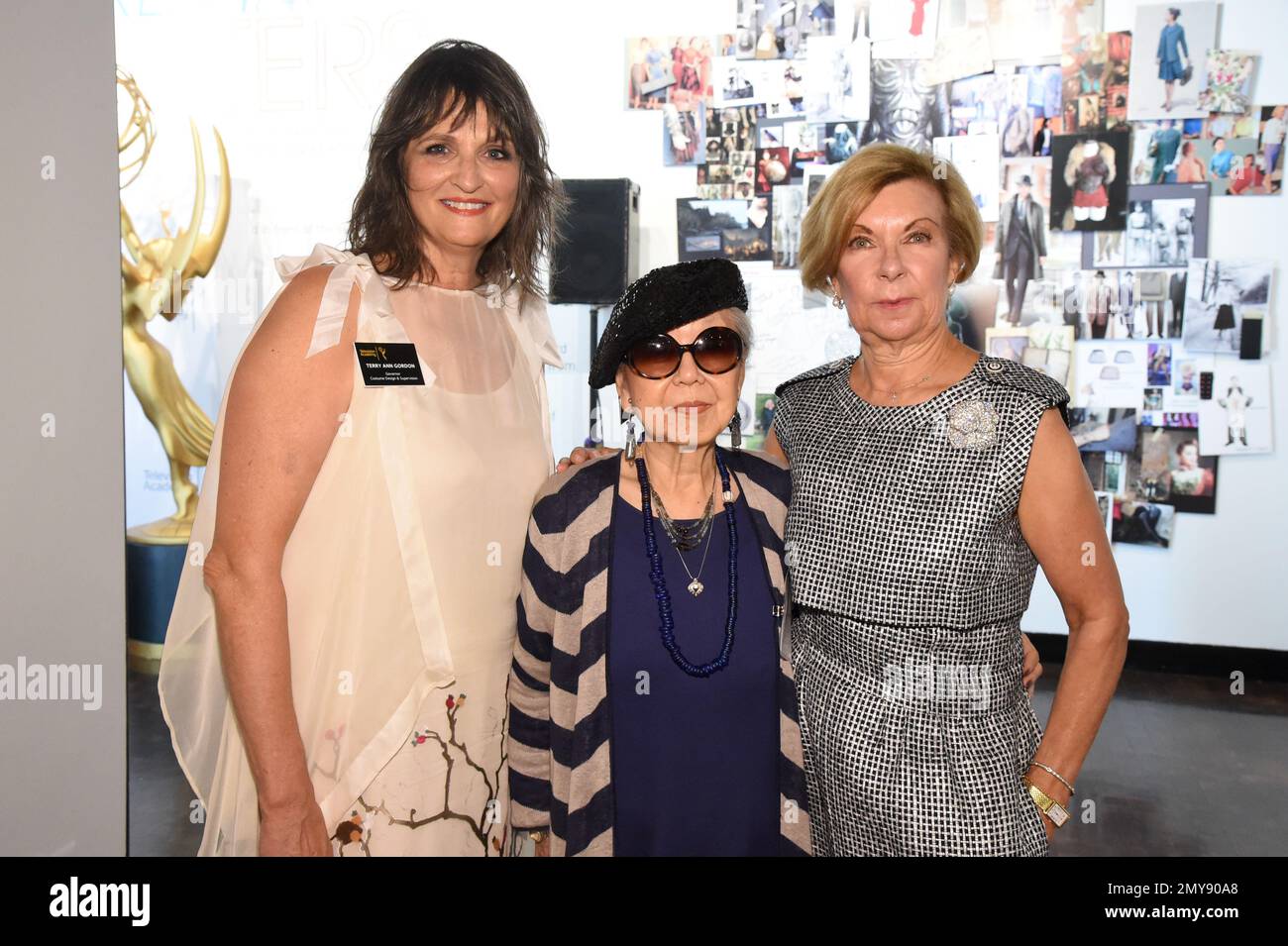 The Television Academy’s Terry Ann Gordon, from left, Barbara Bundy ...