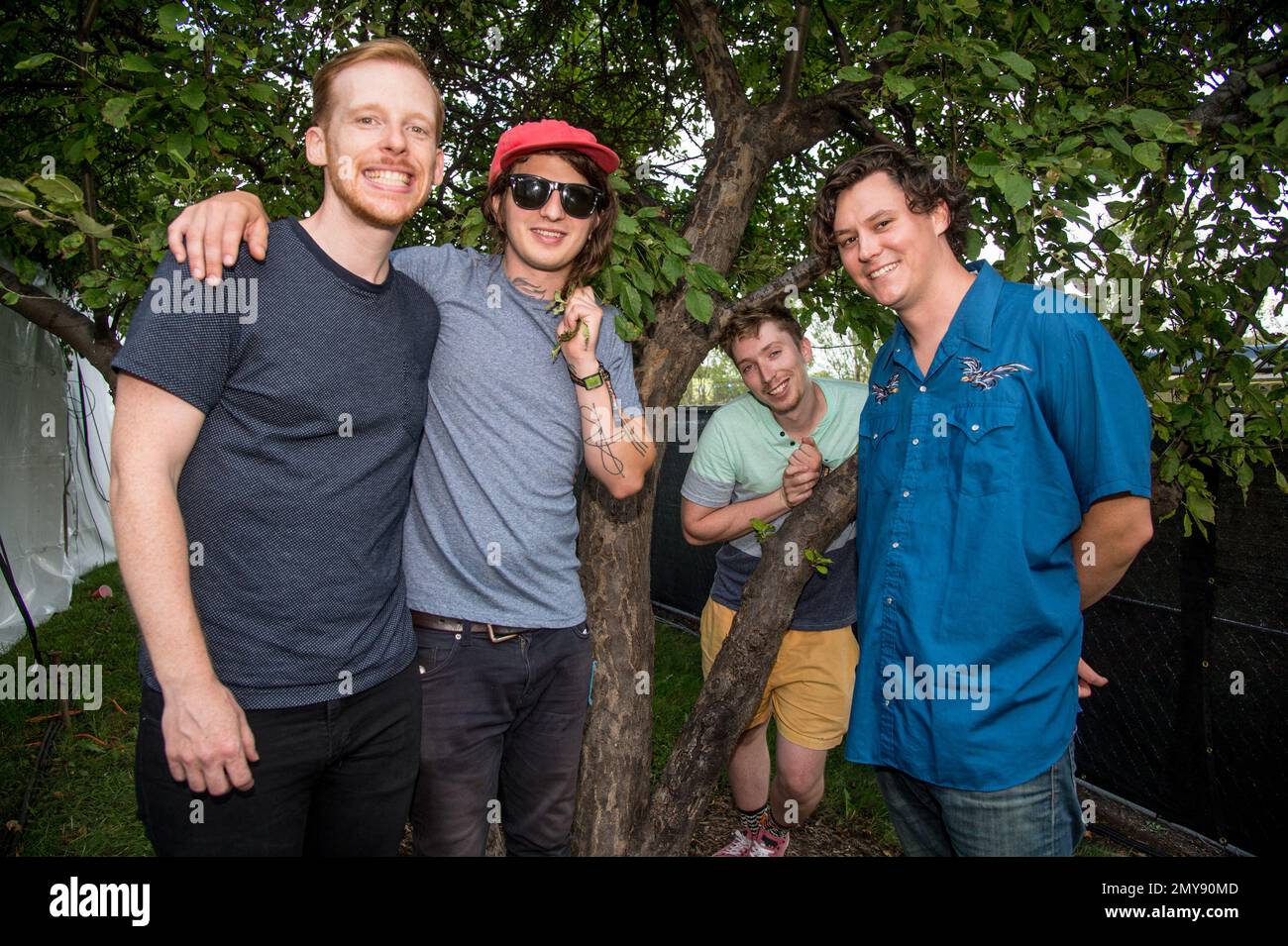 Tom Warren, from left, Mat Uychich, Ciaran O'Donnell, and Brian Sella ...