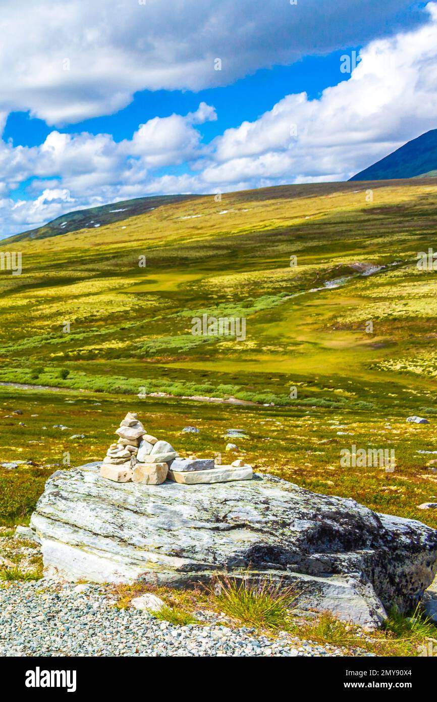 Beautiful mountain and landscape panorama with untouched nature ...