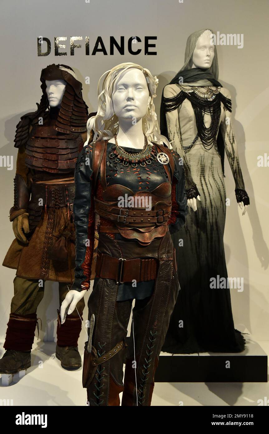 Costumes from "Defiance" are seen at the 10th Annual Art of Television ...