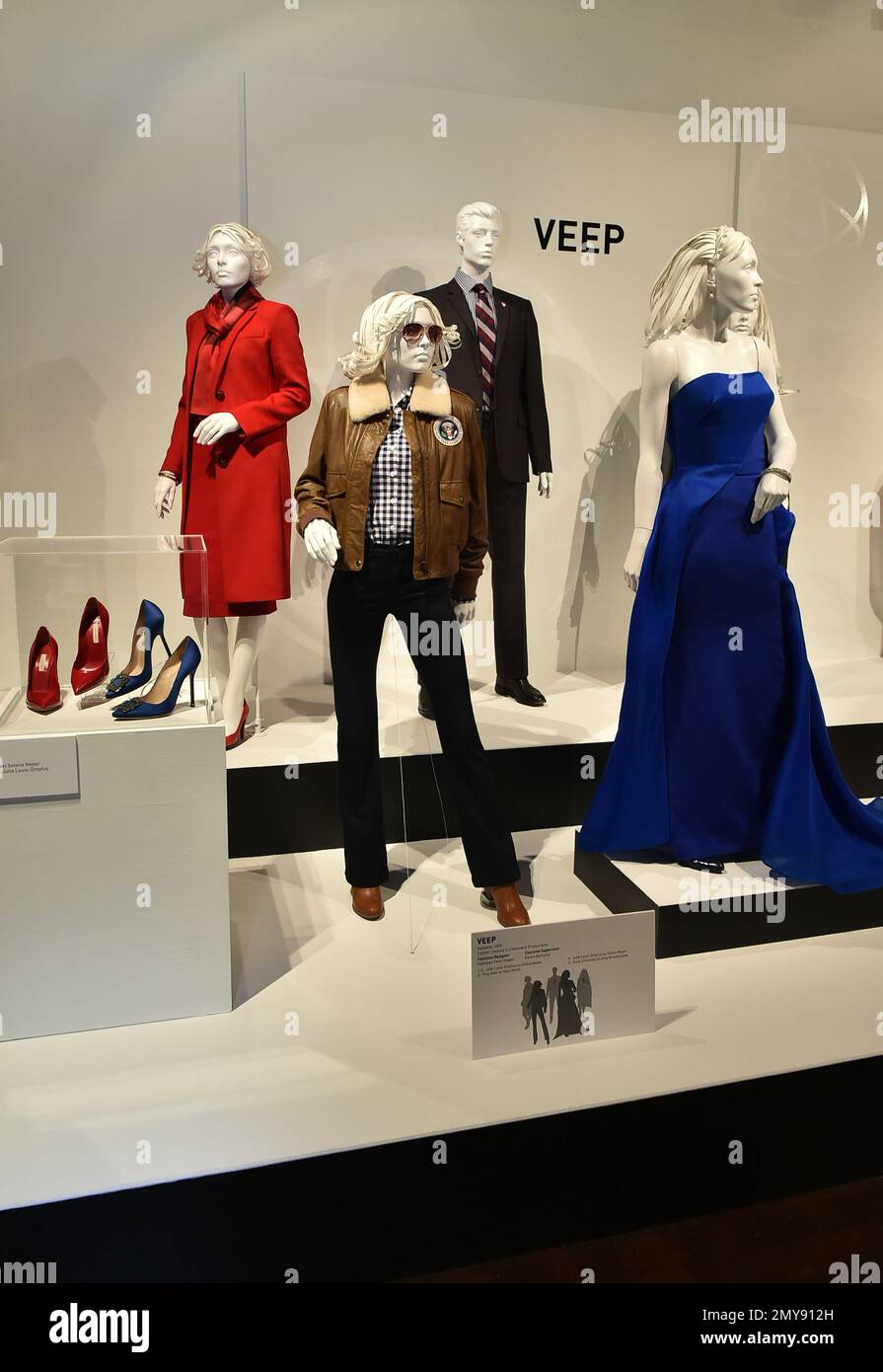 Costumes from "Veep" seen at the 10th Annual Art of Television Costume ...