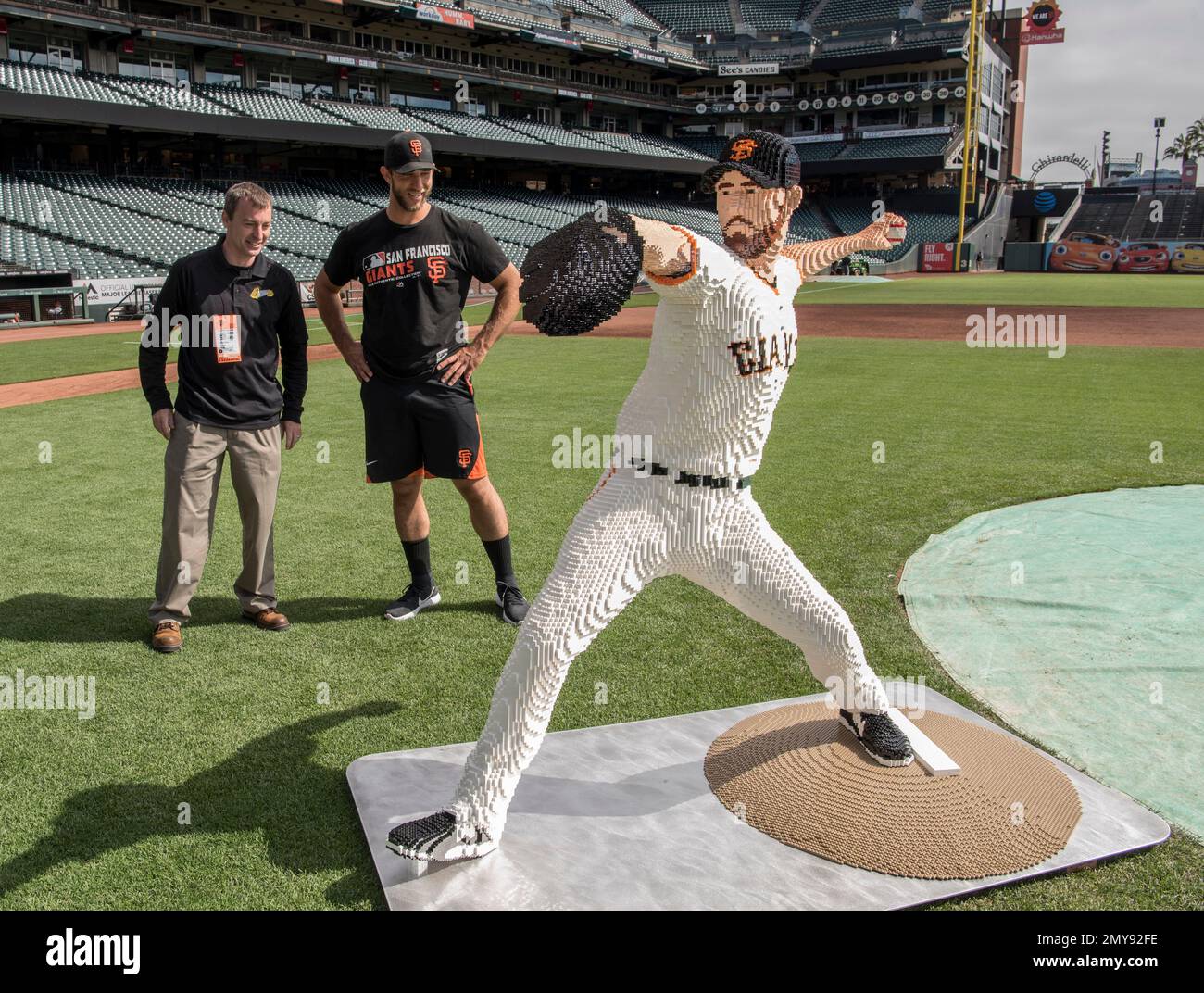IMAGE DISTRIBUTED FOR LEGO SYSTEMS, INC. - San Francisco Giants pitcher ...