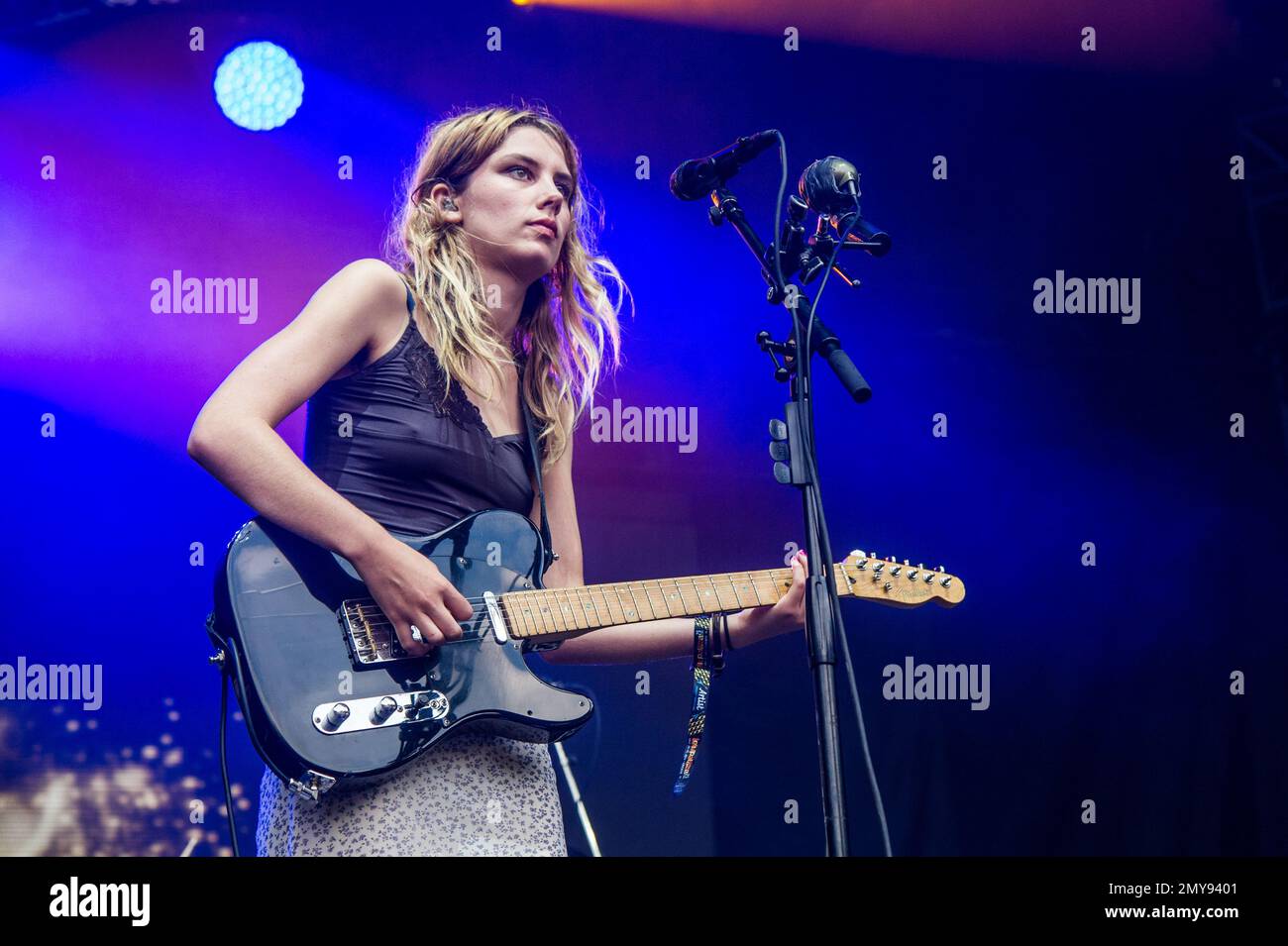 Ellie Rowsell of Wolf Alice performs on day 2 of Lollapalooza on Friday ...