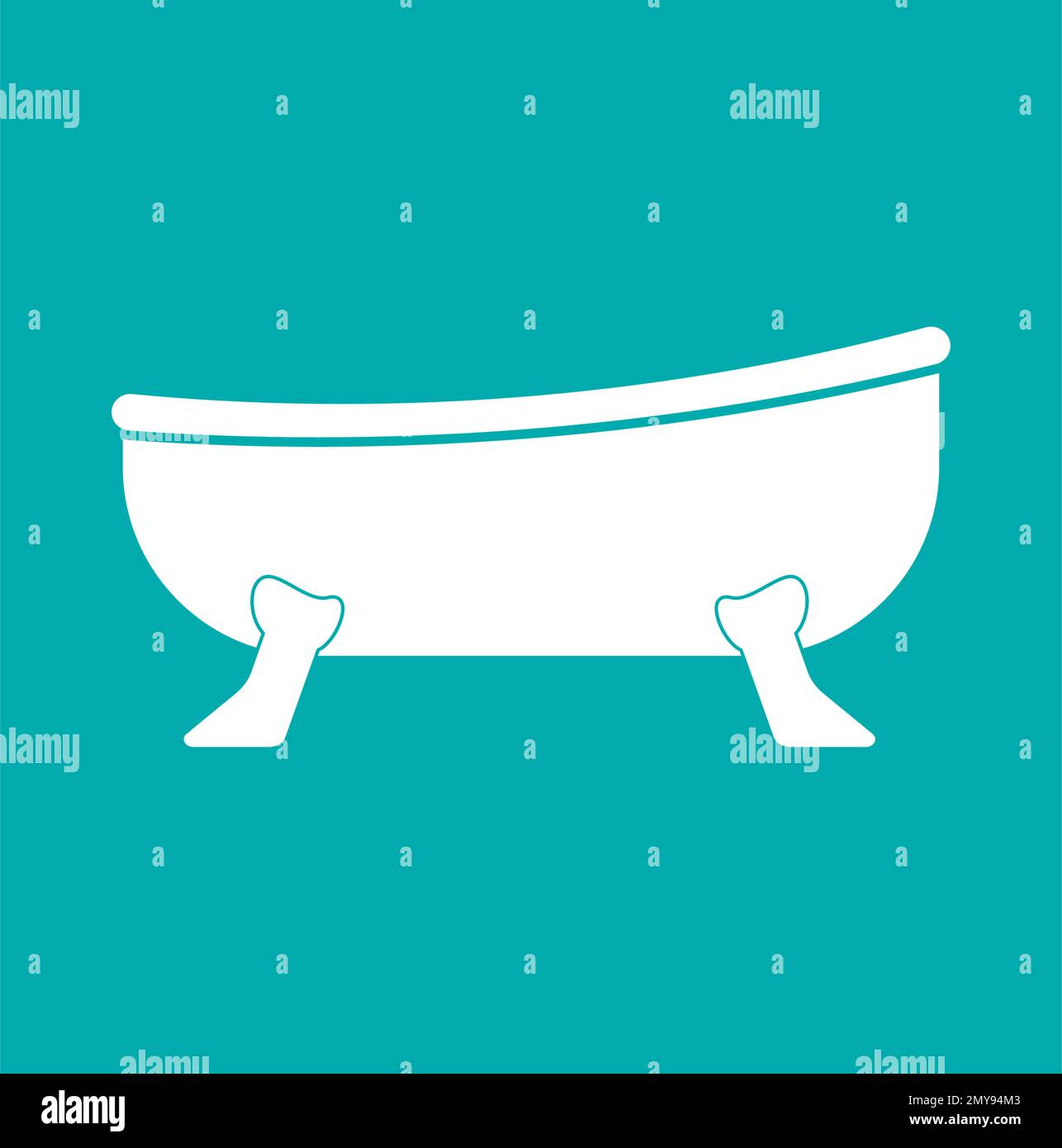 bathtub logo vector design illustration Stock Vector Image & Art - Alamy