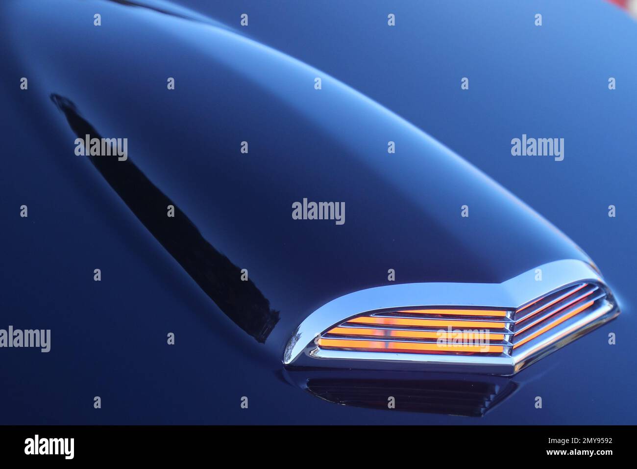 ford Thunderbird Hood Stock Photo - Alamy