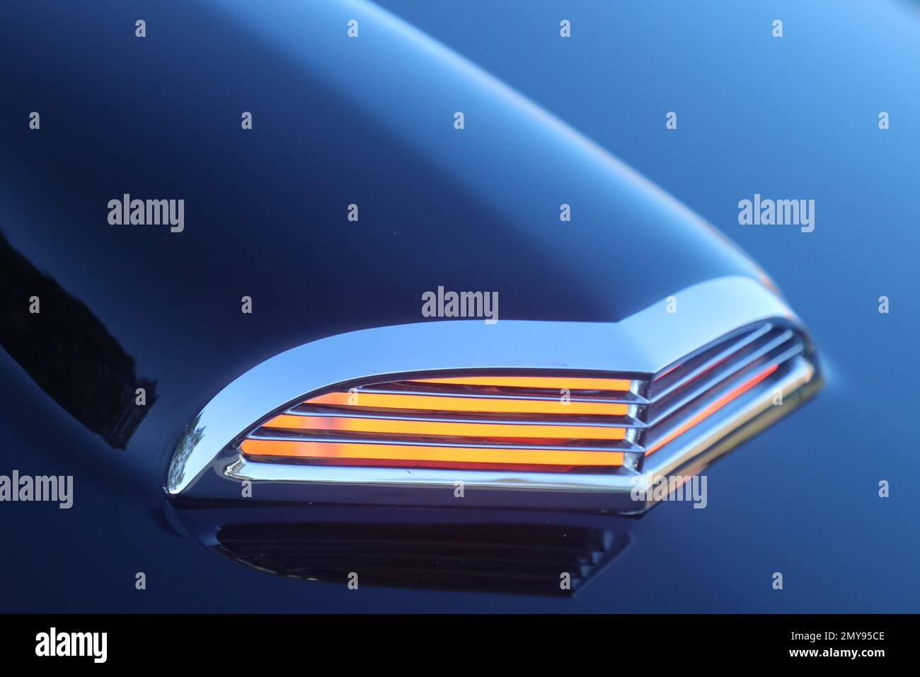 ford Thunderbird Hood Stock Photo - Alamy