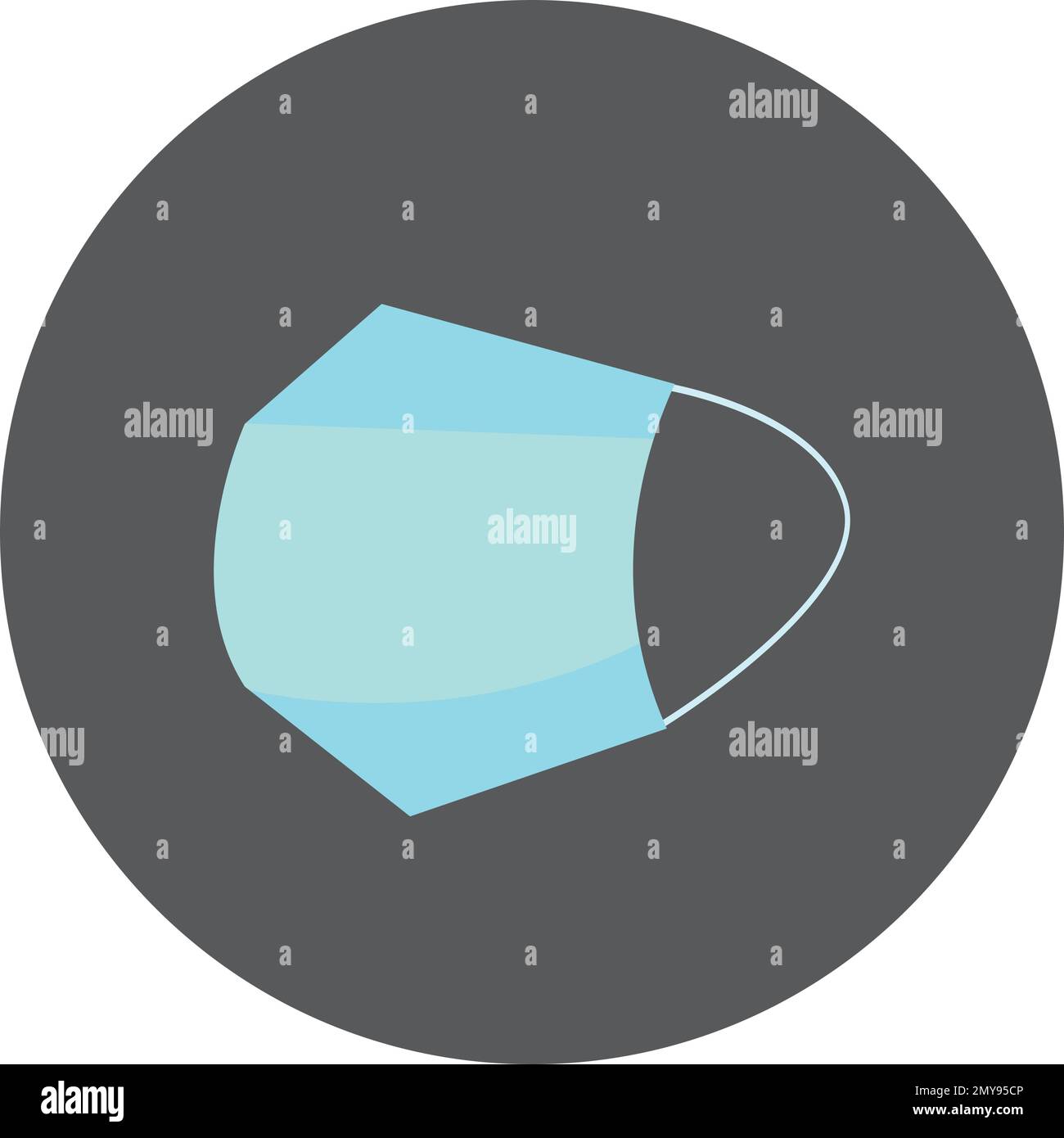 mask logo vector design ilustrator Stock Vector Image & Art - Alamy