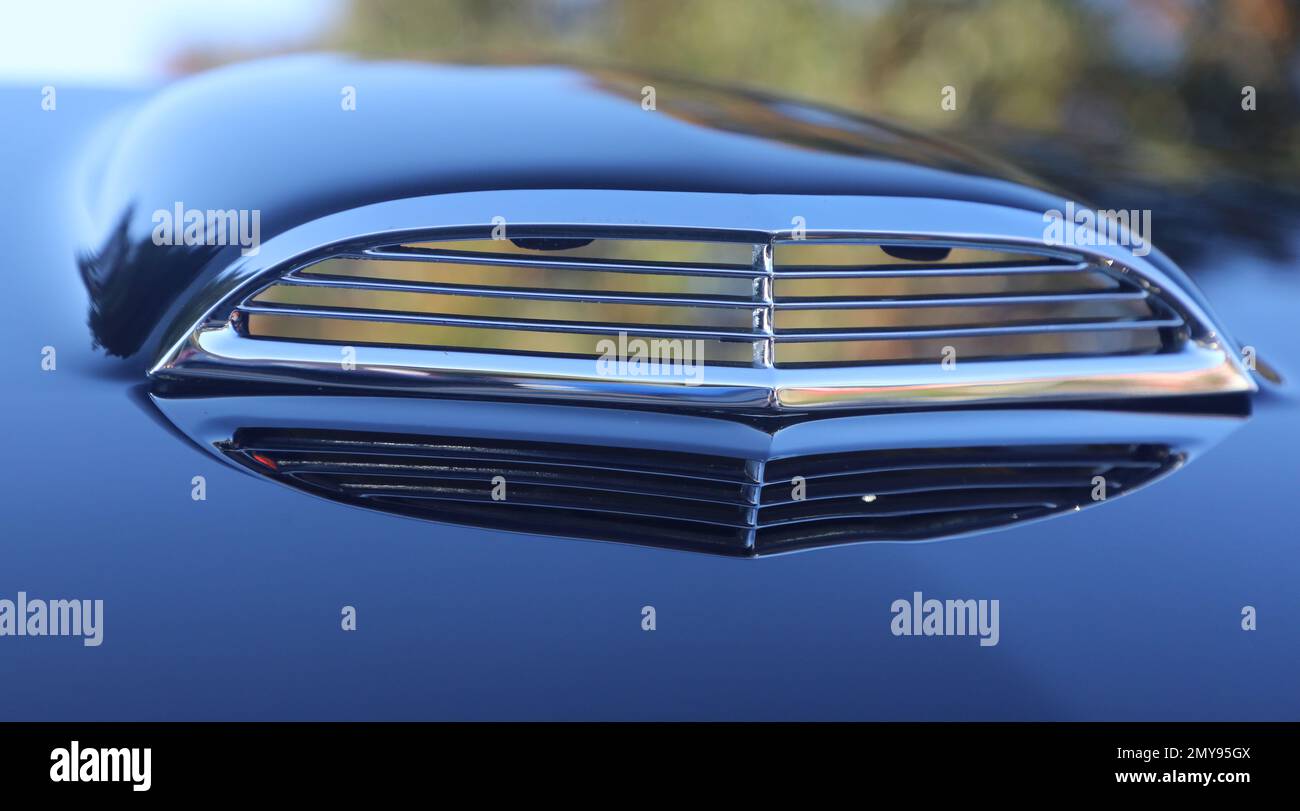 ford Thunderbird Hood Stock Photo - Alamy