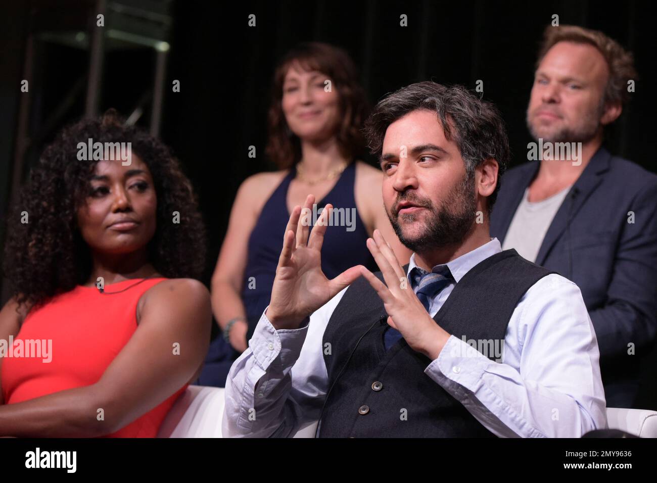 Patina Miller, from left, executive producer Lisa Wolfinger, Josh ...