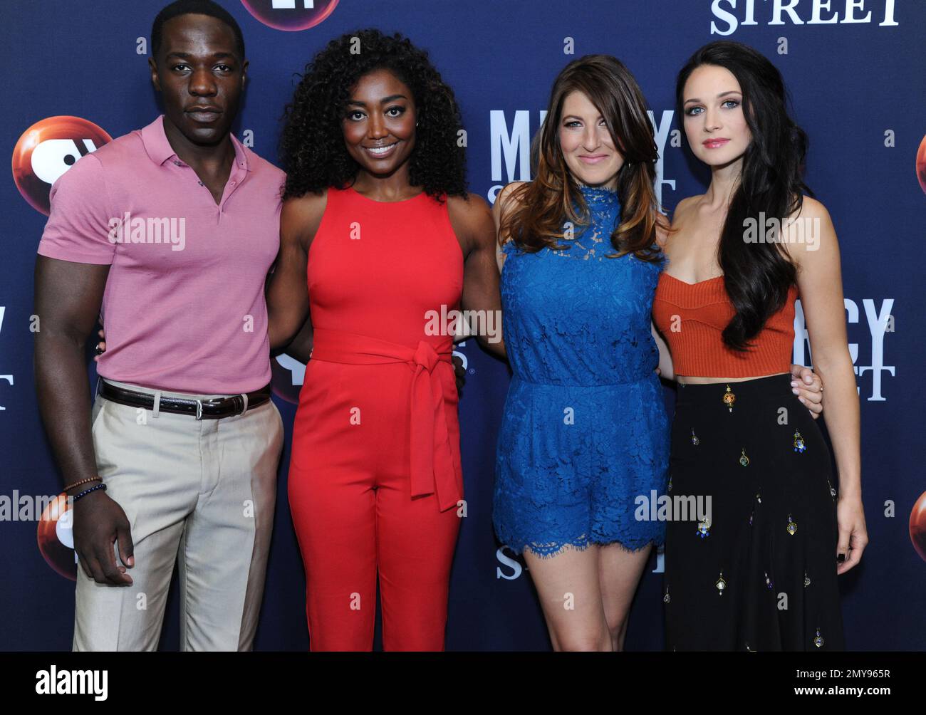 McKinley Belcher III, from left, Patina Miller, Tara Summers and Hannah ...