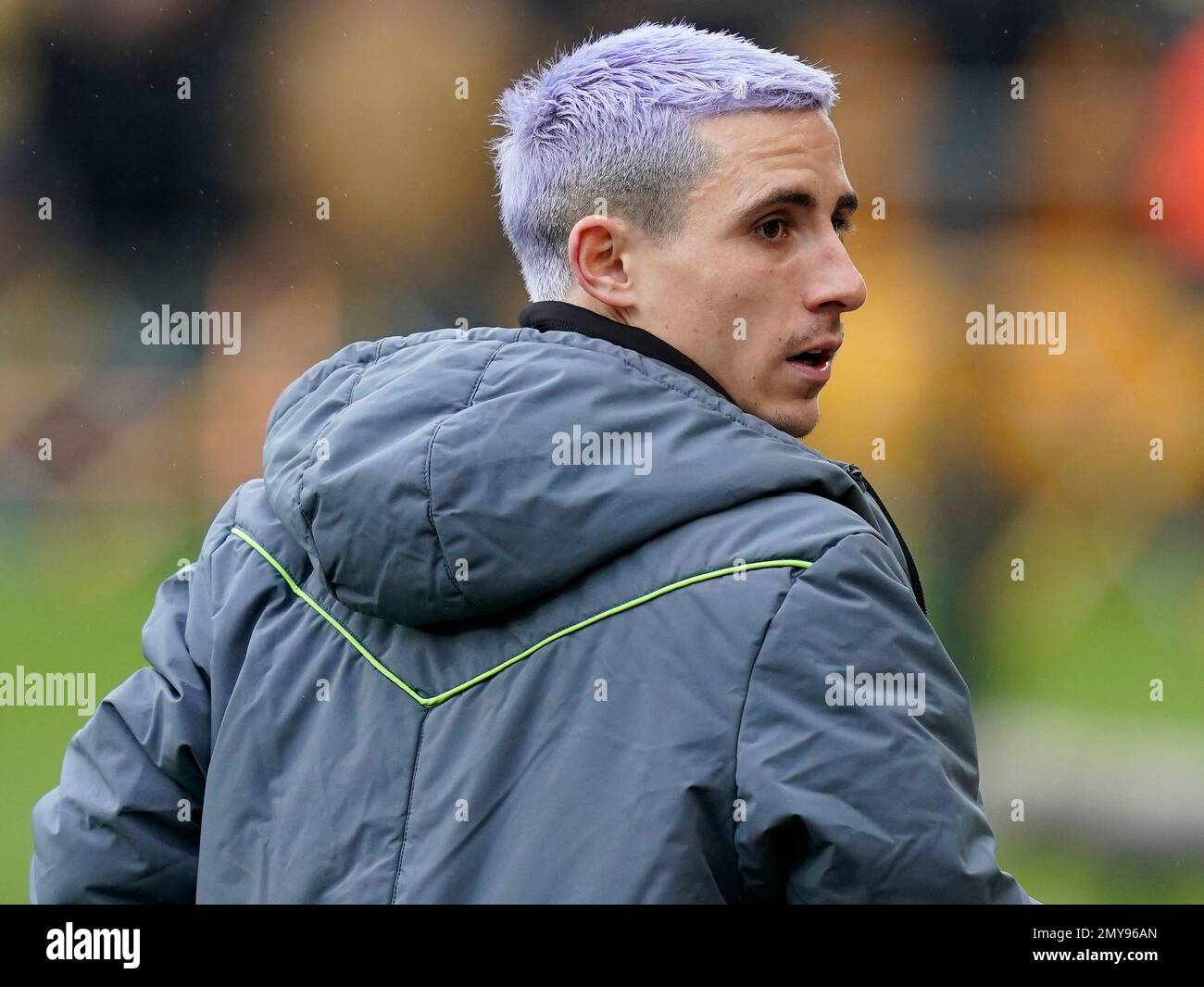 Wolverhampton, England, 4th February 2023. Daniel Podence of ...