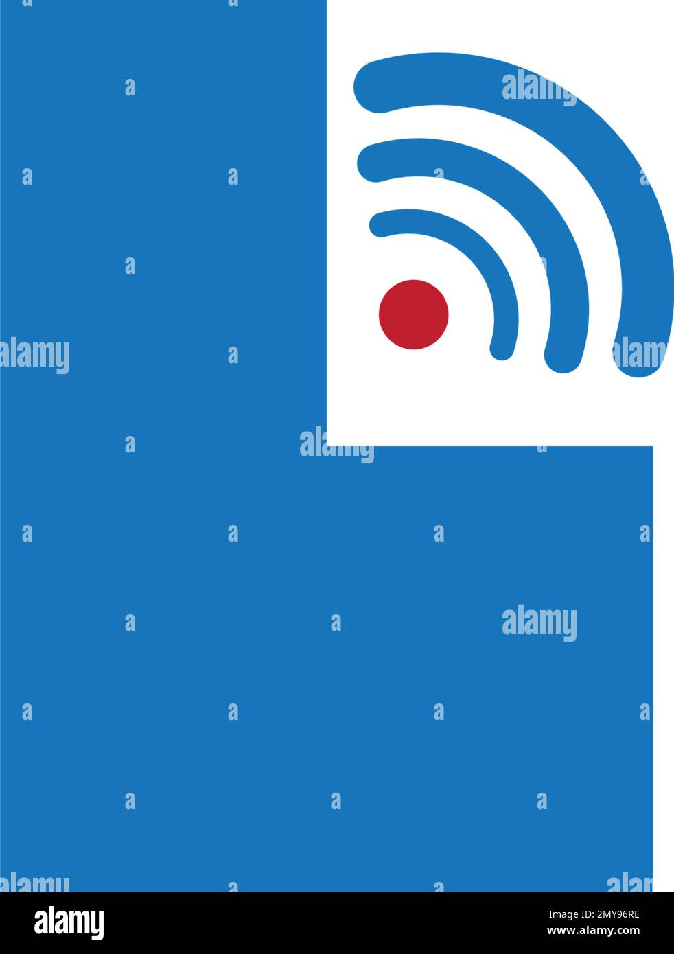 wifi logo vector design illustration Stock Vector Image & Art - Alamy