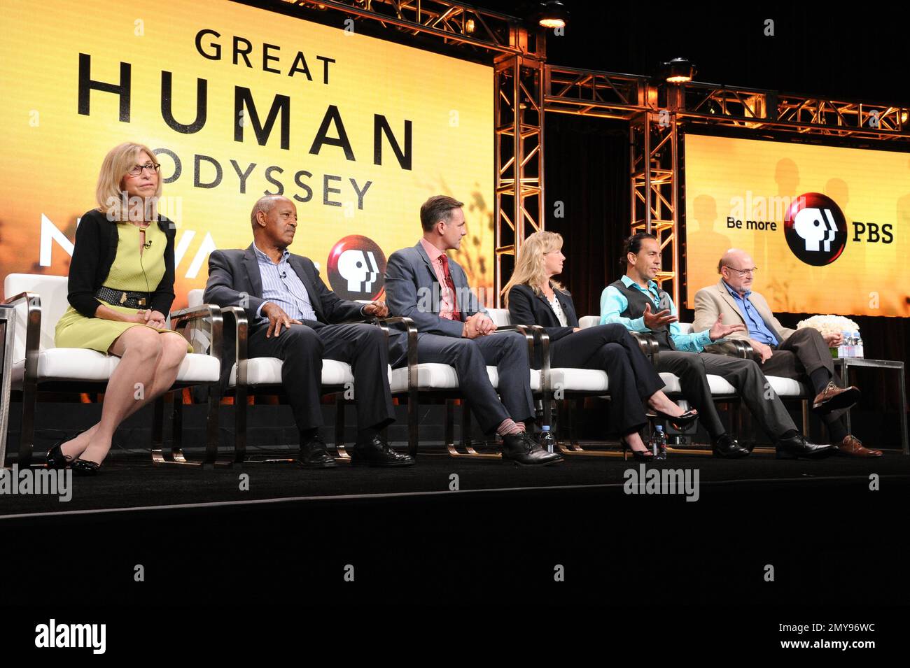 Paula S. Absell, from left, Dr. Berhane Asfaw, Dr. Niobe Thompson, Dr ...