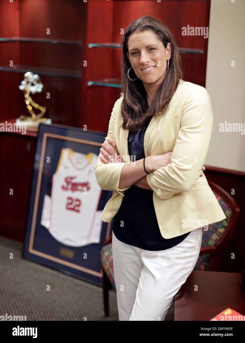 Stephanie White, who is finishing her season as the head coach of the ...