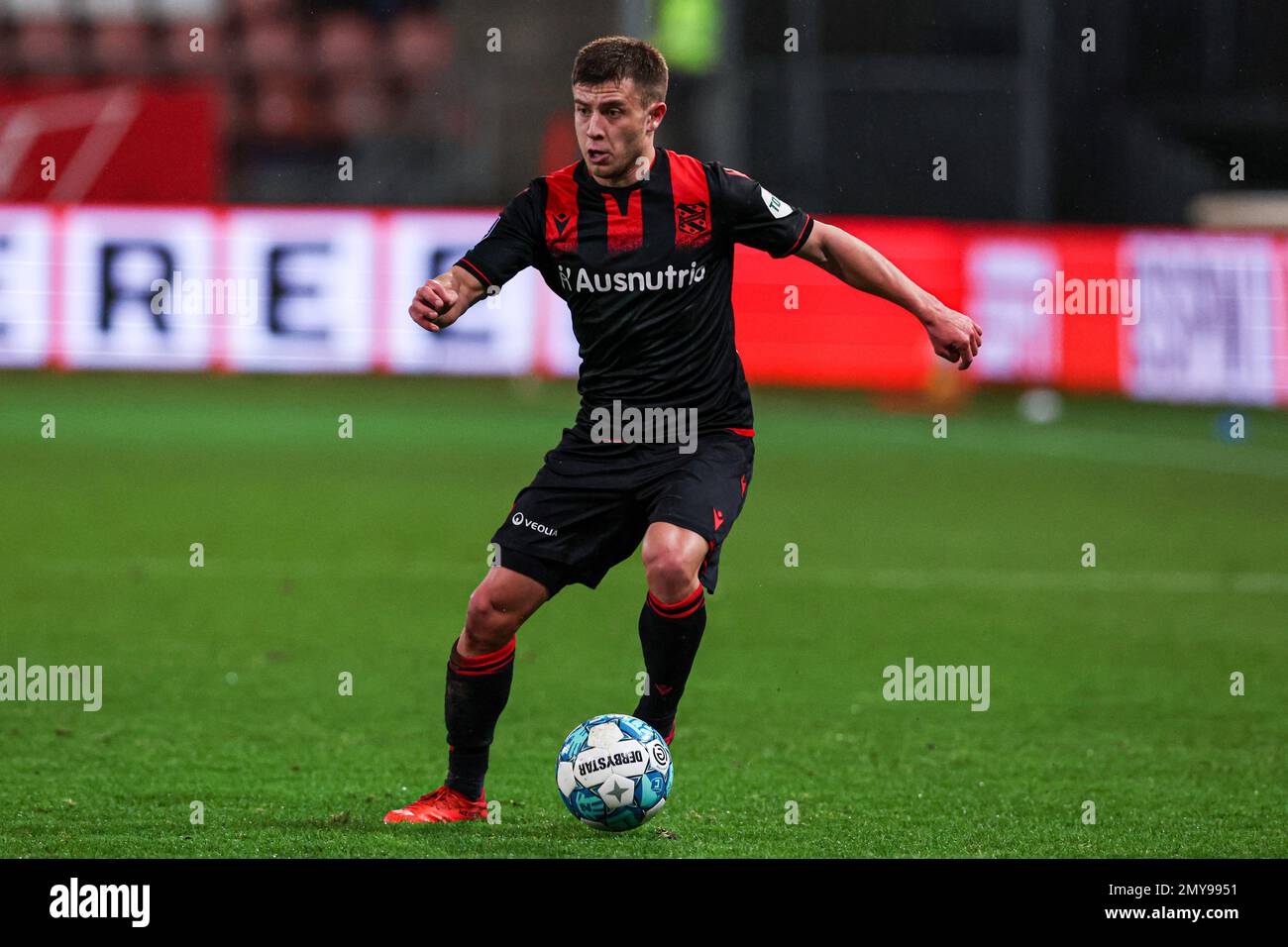 UTRECHT, NETHERLANDS - FEBRUARY 4: Mats Kohlert of SC Heerenveen during the Dutch Eredivisie ...