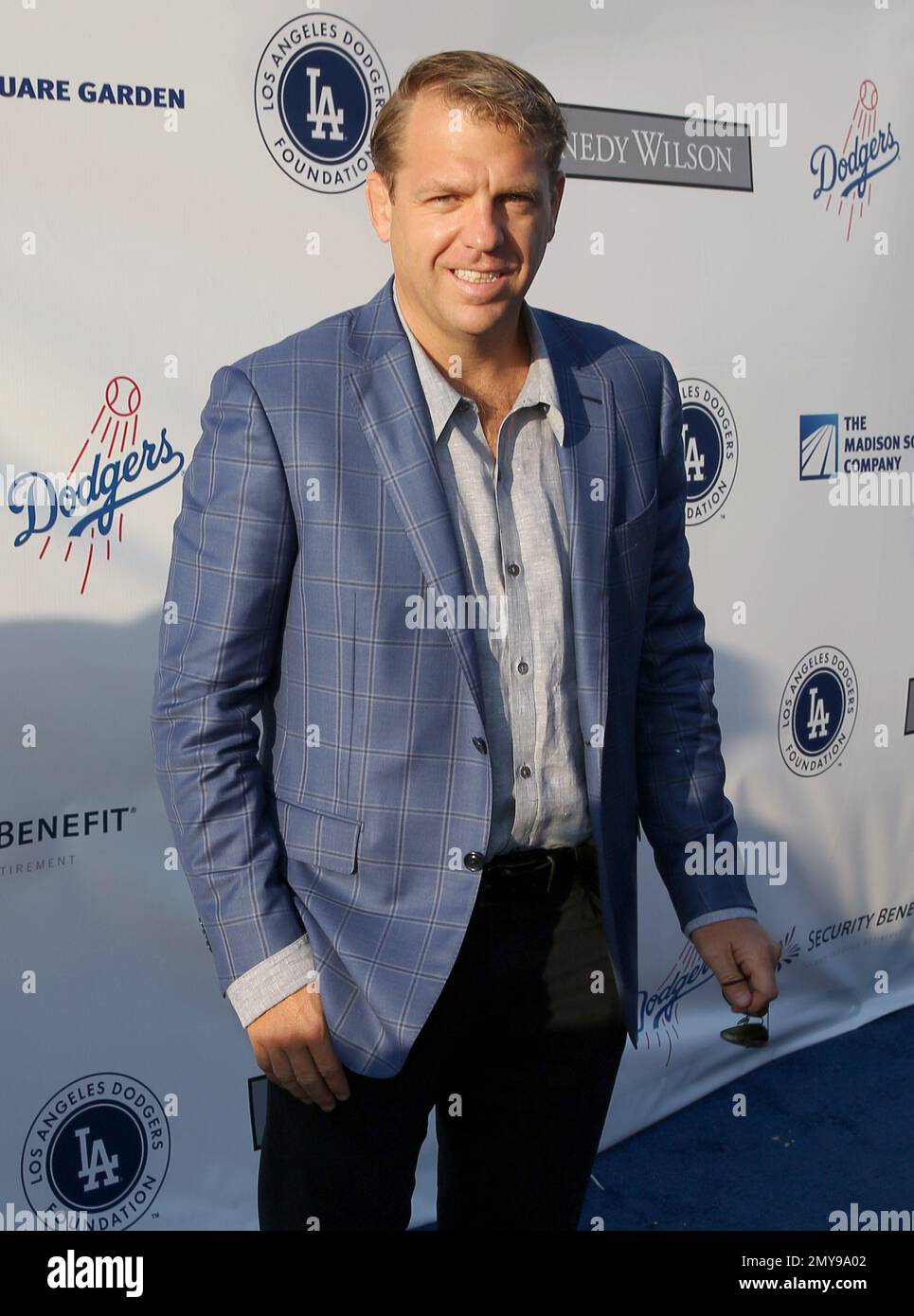 Todd Boehly, part owner of the Los Angeles Dodgers attends the Los ...