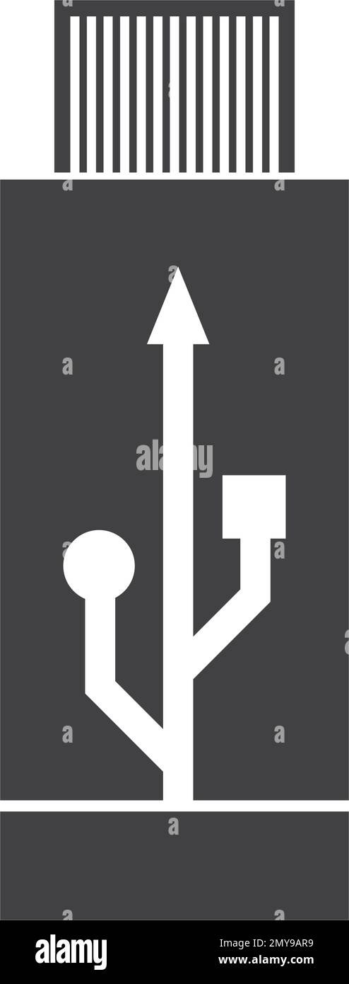 USB data transfer logo vector template Stock Vector Image & Art - Alamy