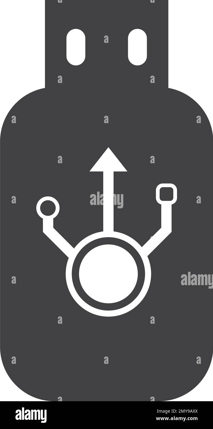 USB data transfer logo vector template Stock Vector Image & Art - Alamy