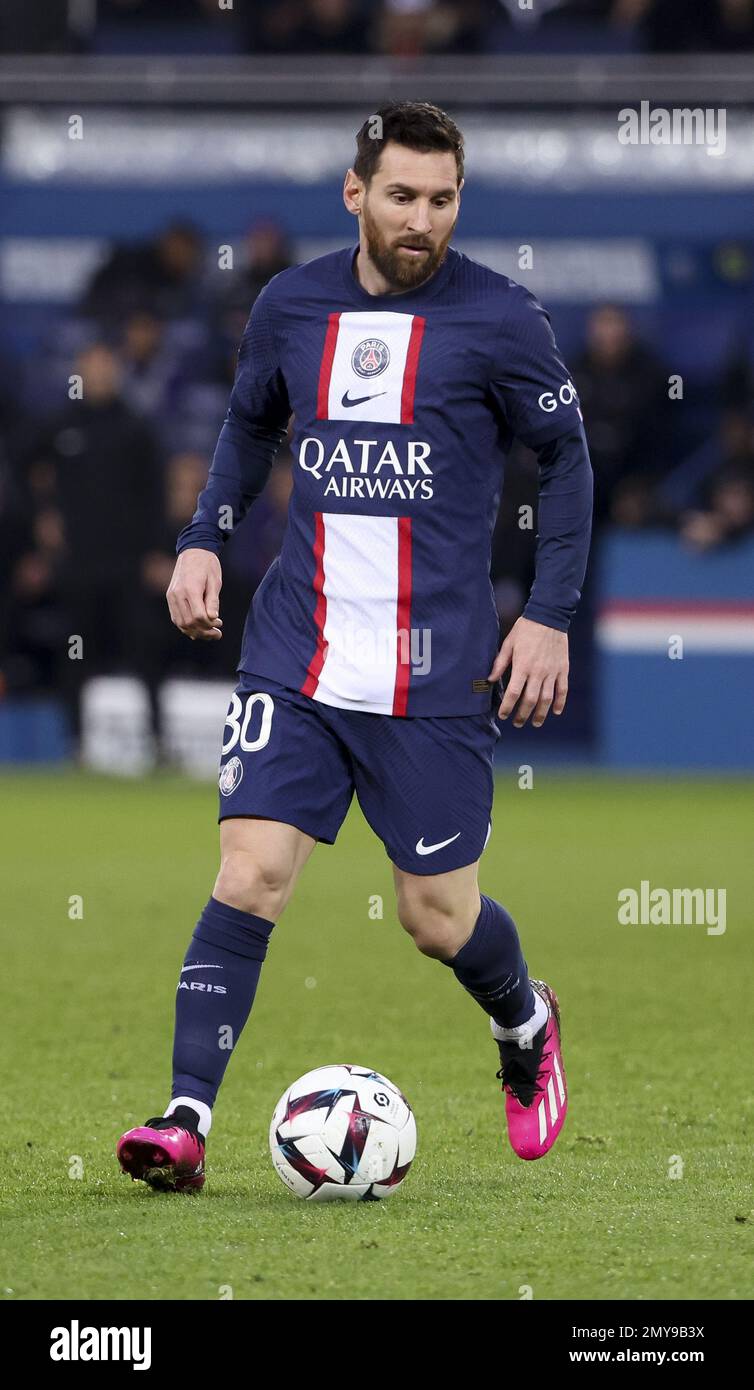 Lionel Messi of PSG during the French championship Ligue 1 football ...