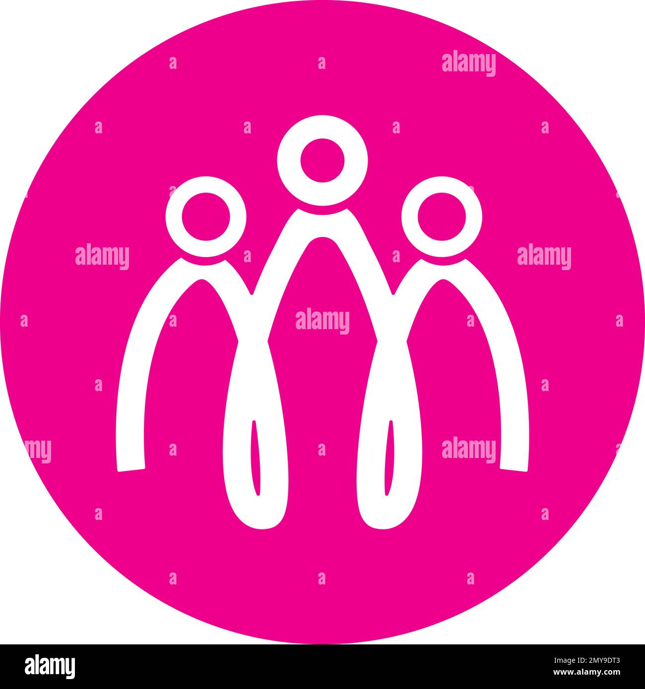 happy family logo vector design template Stock Vector Image & Art - Alamy