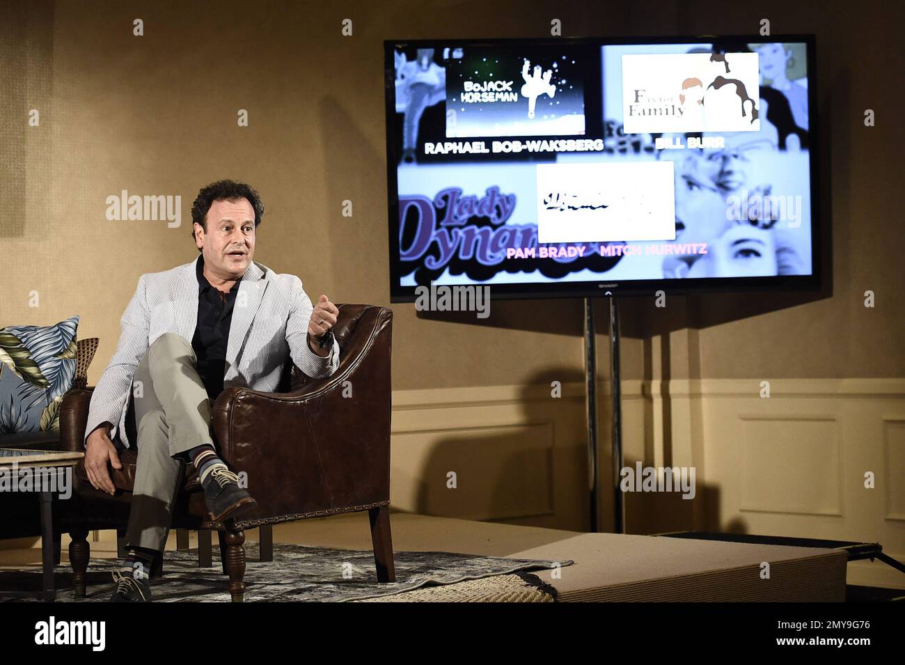 Mitch Hurwitz, Executive Producer/Writer of "Lady Dynamite", speaks at ...