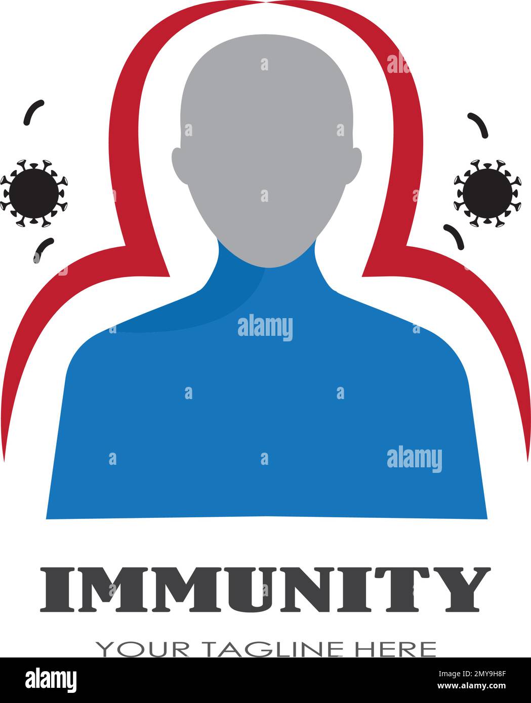 Immunization awareness month card or background. vector illustration ...