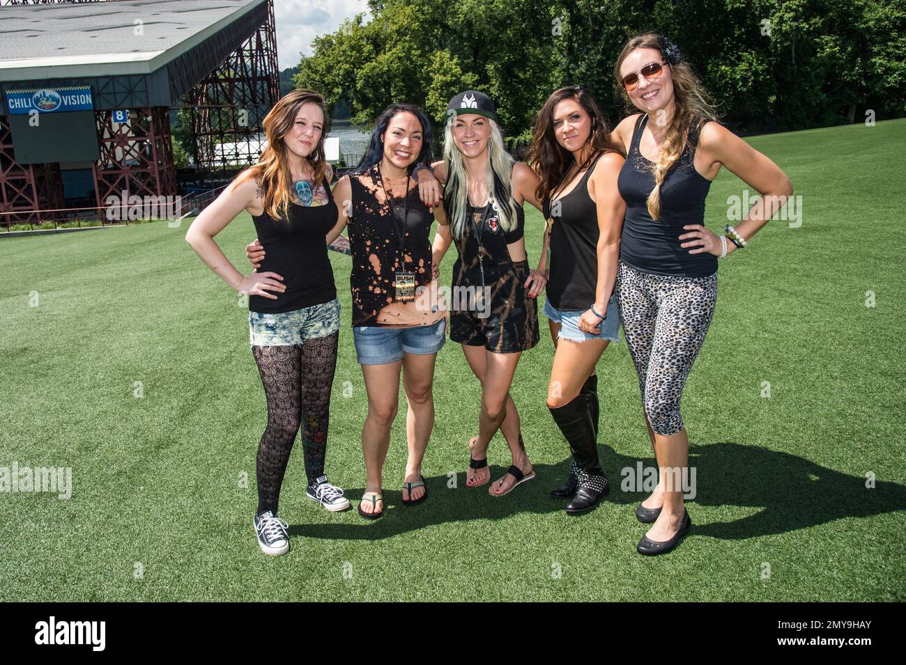 Betty Dead, from left, Billy Dead, Meta Dead, Hella Dead, and Daisy ...