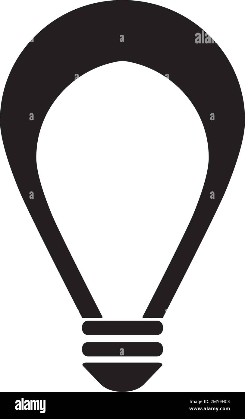 Bulb vector icon illustration logo template Stock Vector Image & Art - Alamy