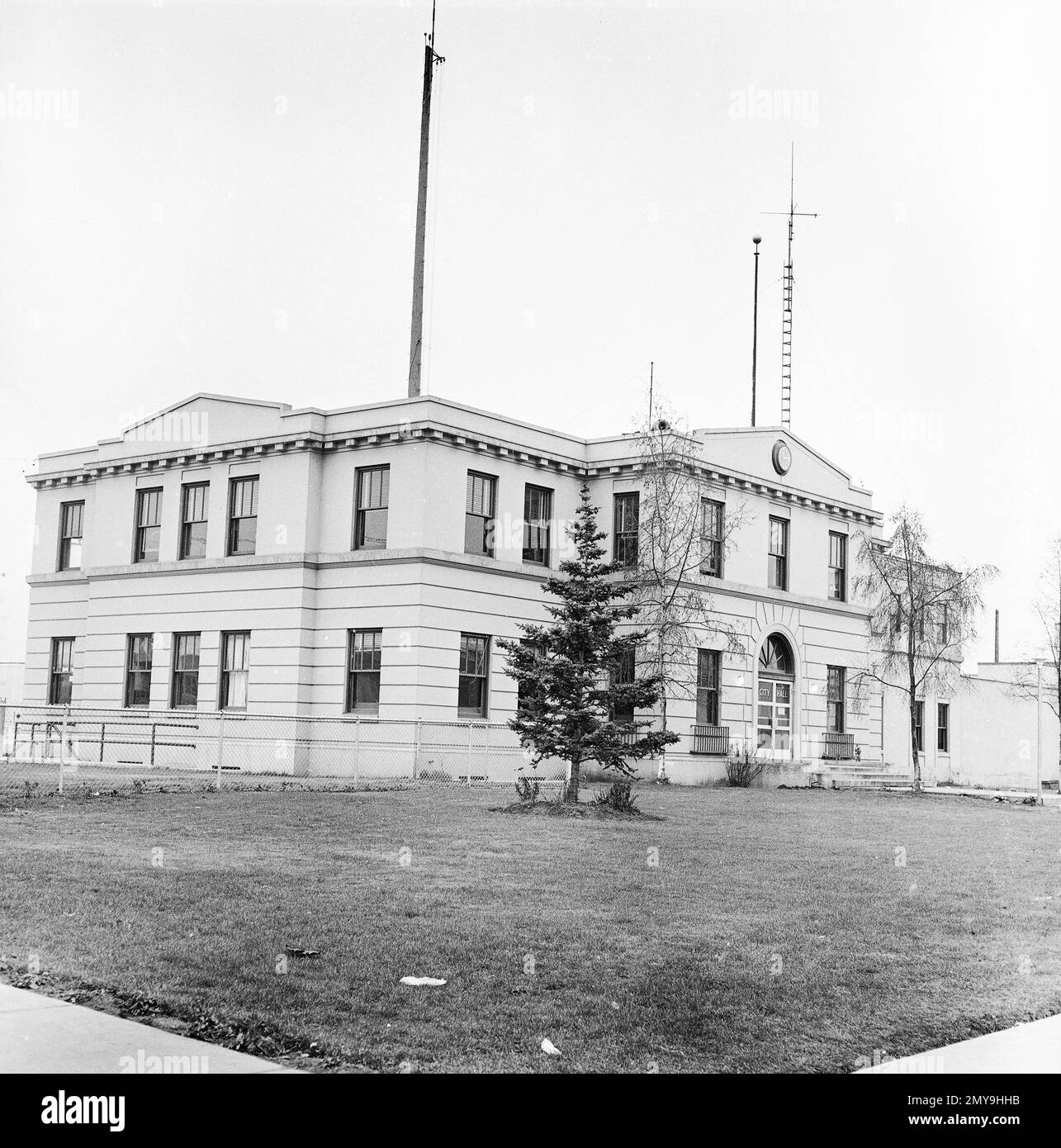 Anchorage City Hall in Alaska is pictured, Nov. 6, 1960. (AP Photo/Ed ...
